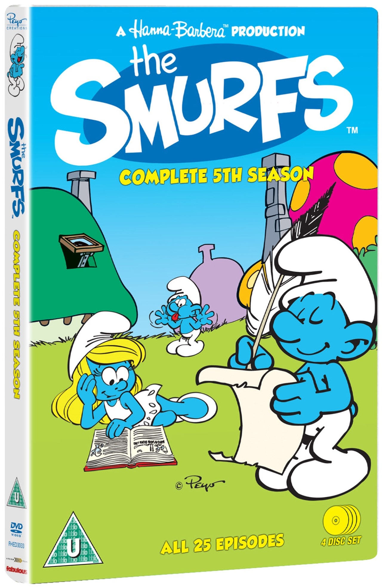 The Smurfs Complete Season Five Dvd Box Set Free Shipping Over £20 Hmv Store