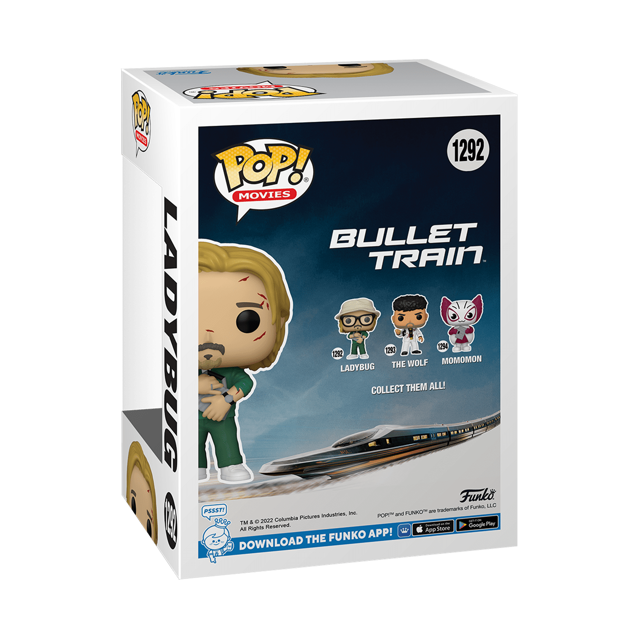 Bullet Train Ladybug With Chase (1292) Pop Vinyl | Pop Vinyl | Free ...