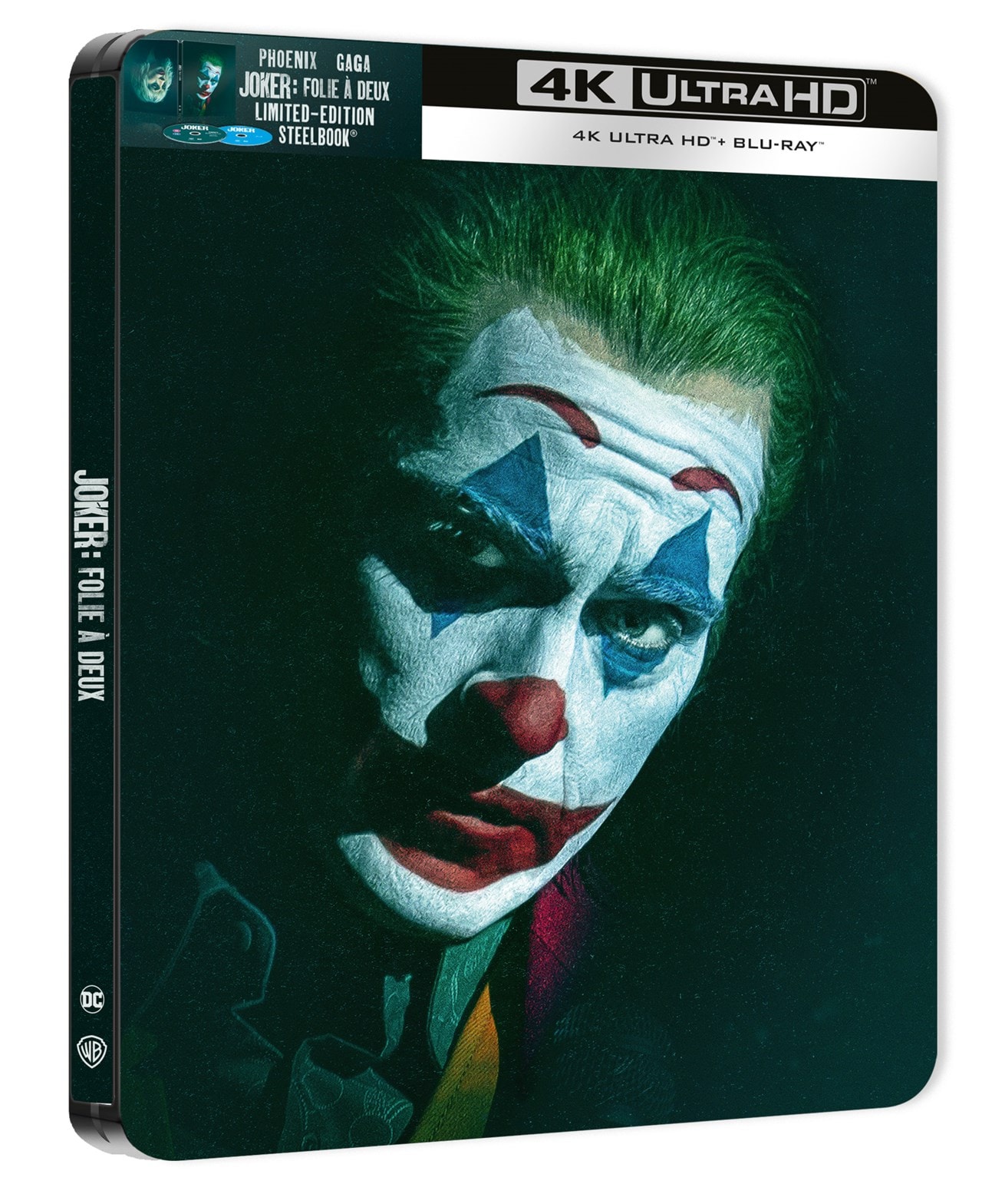 Joker: Folie a Deux (hmv Exclusive) Limited Edition 4K Ultra HD Steelbook | 4K Ultra HD Blu-ray ...