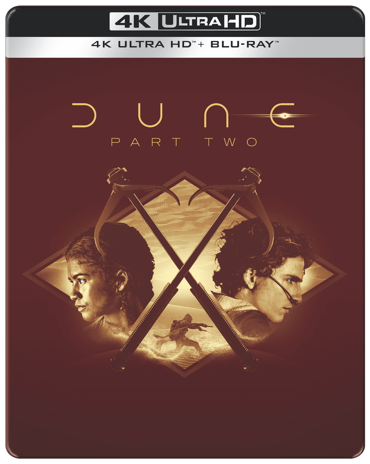 Dune: Part Two Limited Edition 4K Ultra HD Double Steelbook | 4K Ultra HD Blu-ray | Free ...