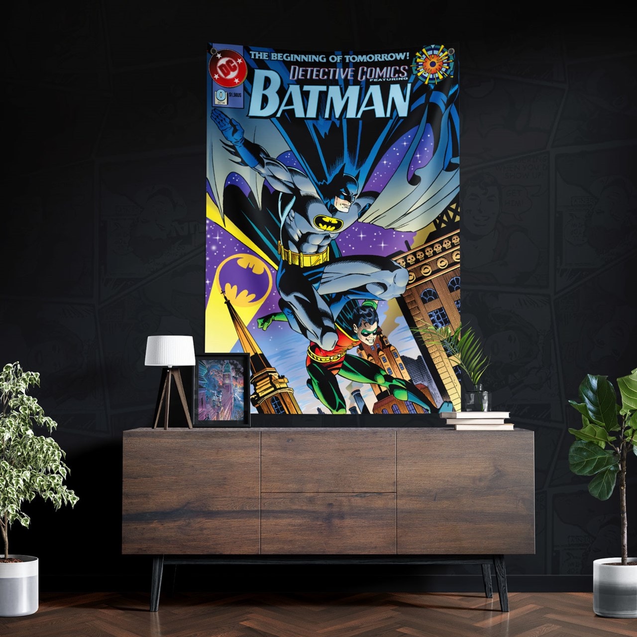 Batman 85th Anniversary Wall Banner | Wall Art | Free shipping over £20 ...