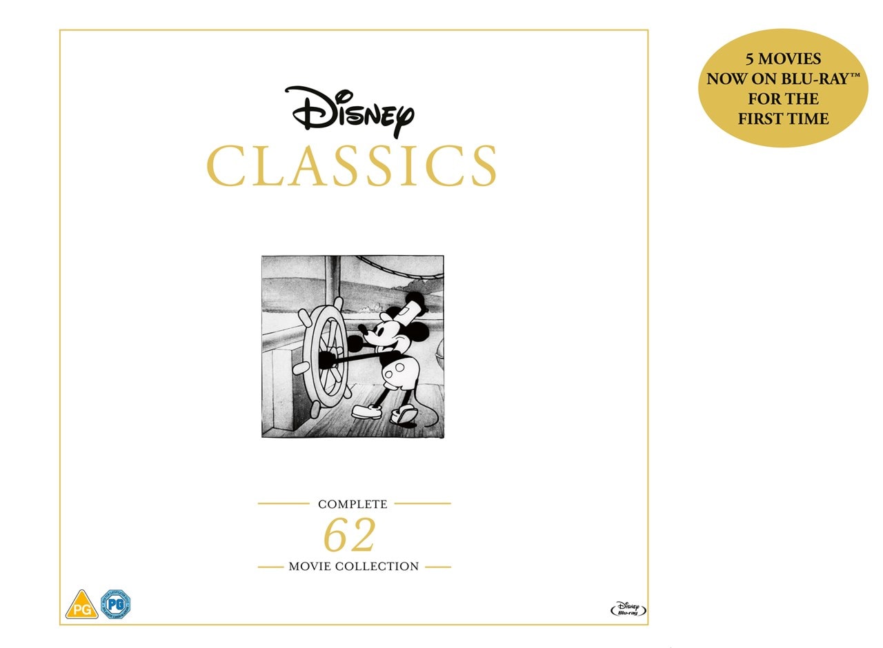 Disney Classics: Complete 62 Movie Collection | HMV Store