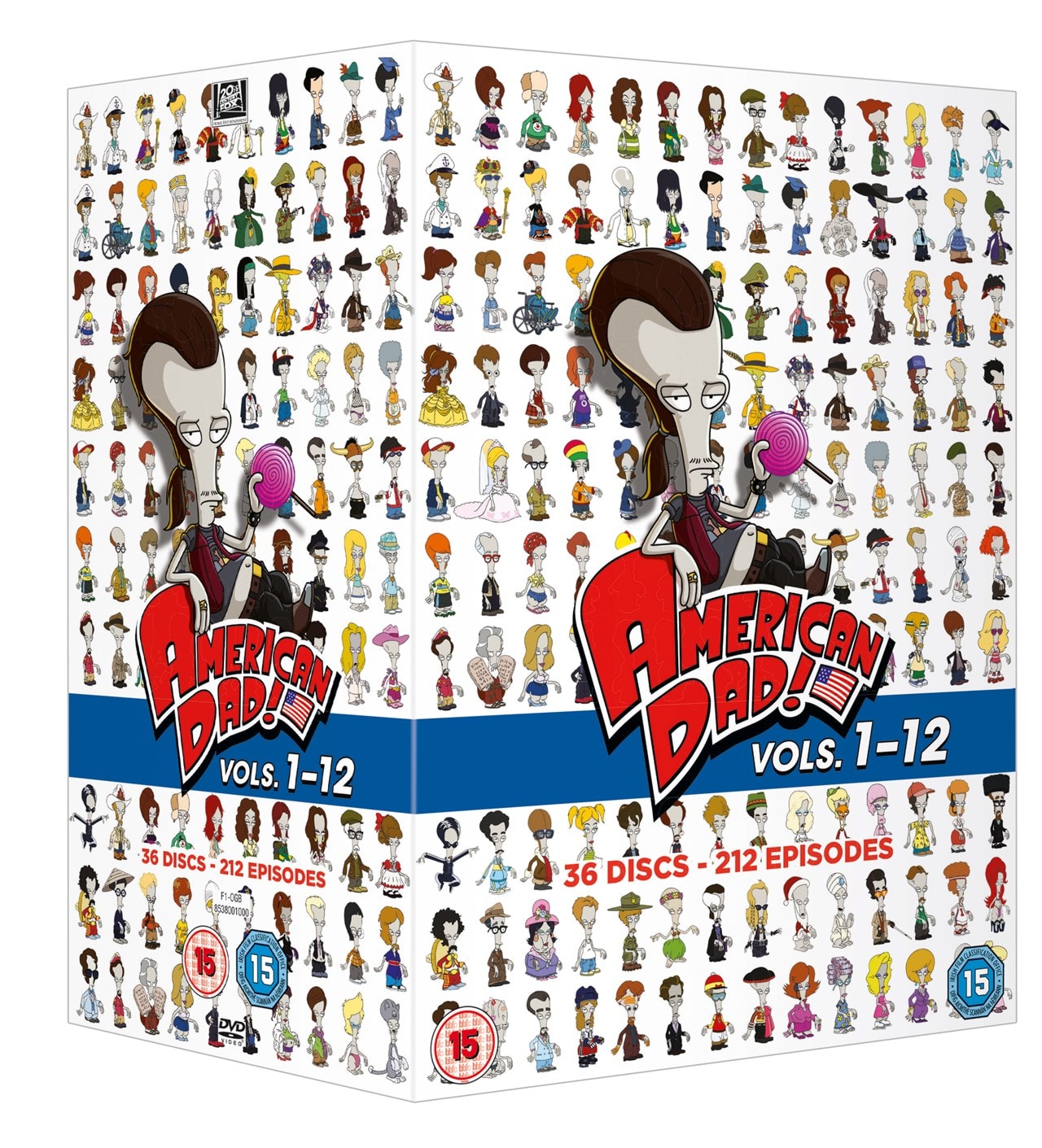 American Dad!: Volumes 1-12 | HMV Store