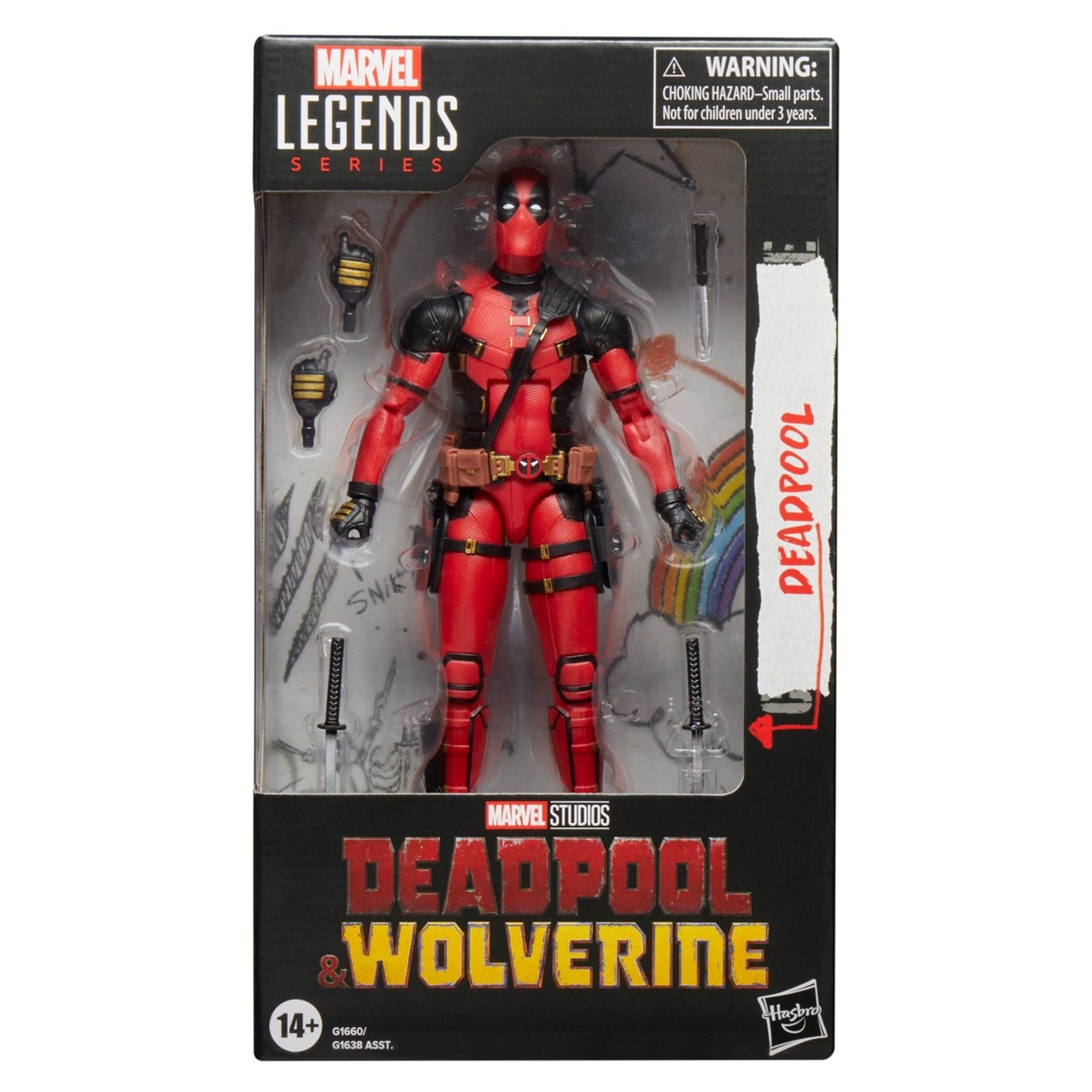Deadpool: Deadpool & Wolverine Marvel Legends Series Hasbro Action Figure | Action Figures ...
