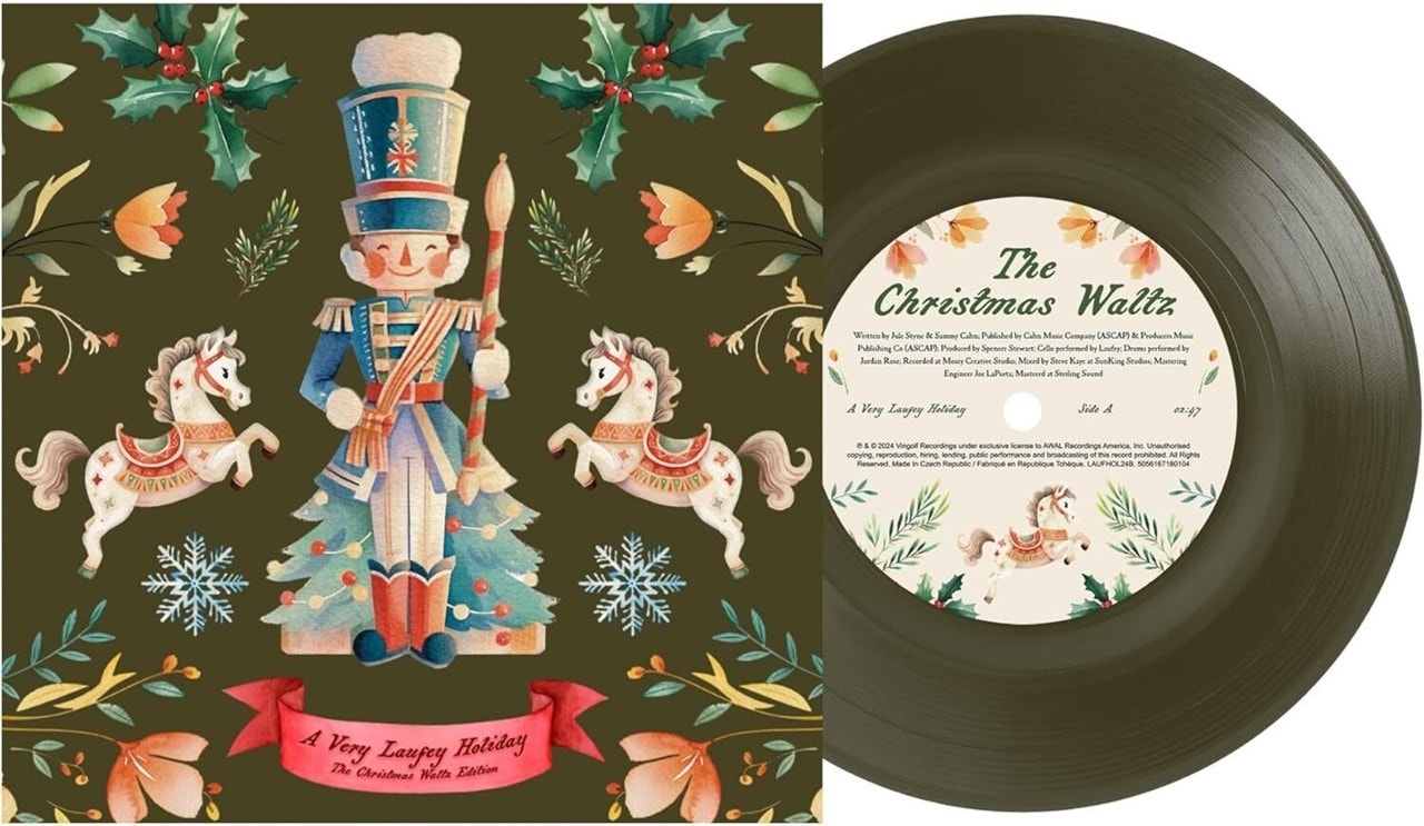 A Very Laufey Holiday: The Christmas Waltz Edition | 7" Vinyl Single | Free shipping over £20 ...