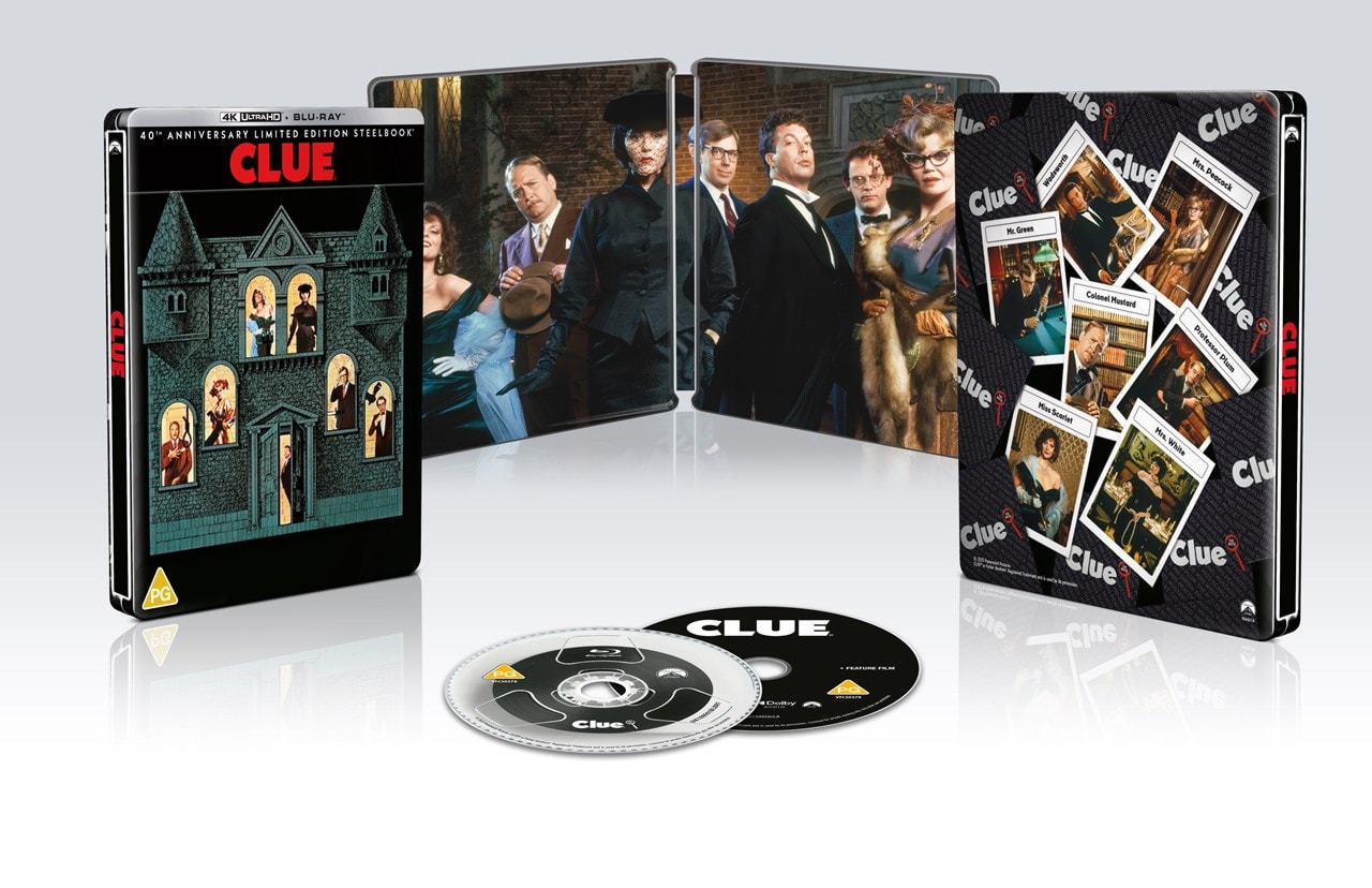 Clue Limited Edition 4K Ultra HD Steelbook | HMV Store