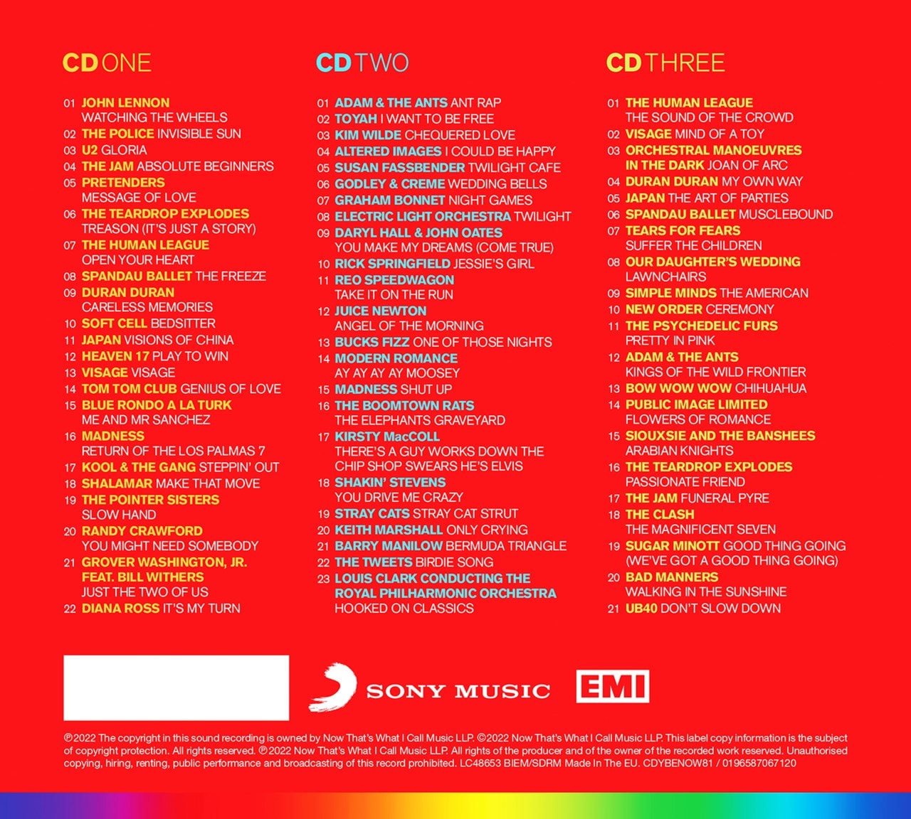 NOW Yearbook Extra 1981 | CD Album | Free shipping over £20 | HMV Store