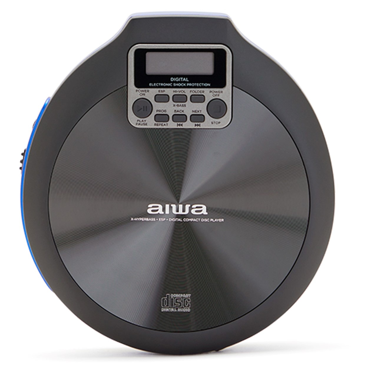 Aiwa PCD-810 Blue Portable CD Player | CD Players | Free shipping over £20 | HMV Store
