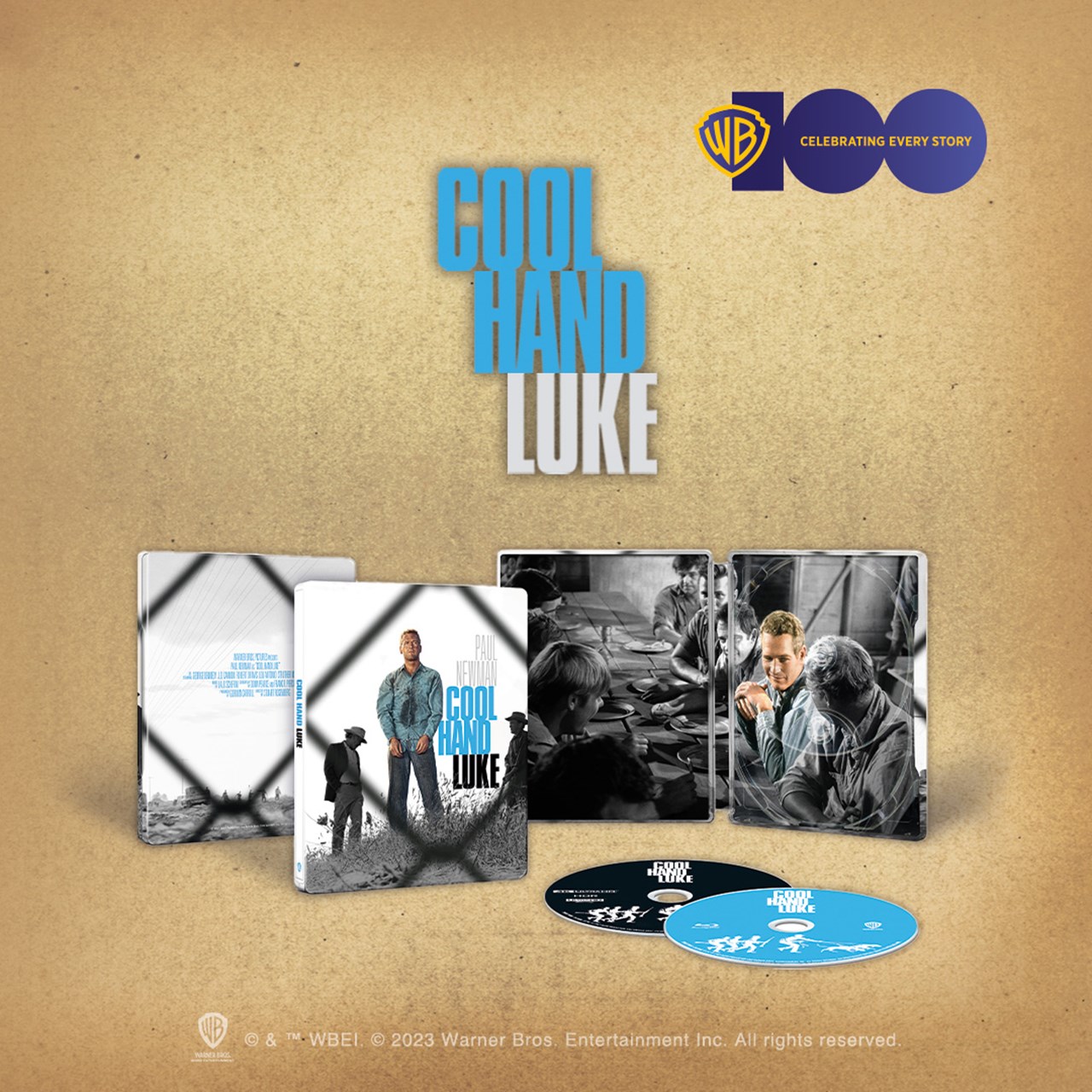 Cool Hand Luke Limited Edition 4K Ultra HD Steelbook | 4K Ultra HD Blu ...