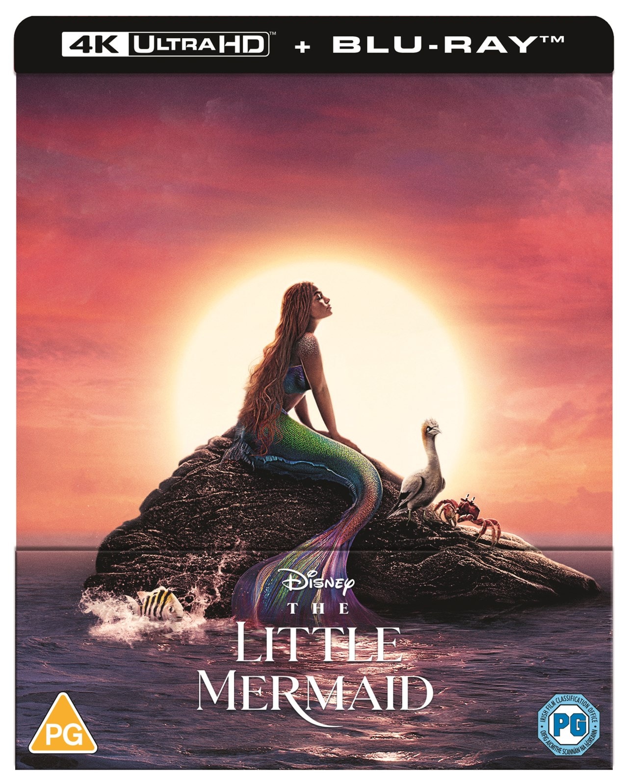 The Little Mermaid Limited Edition 4K Ultra HD Steelbook | 4K Ultra HD ...