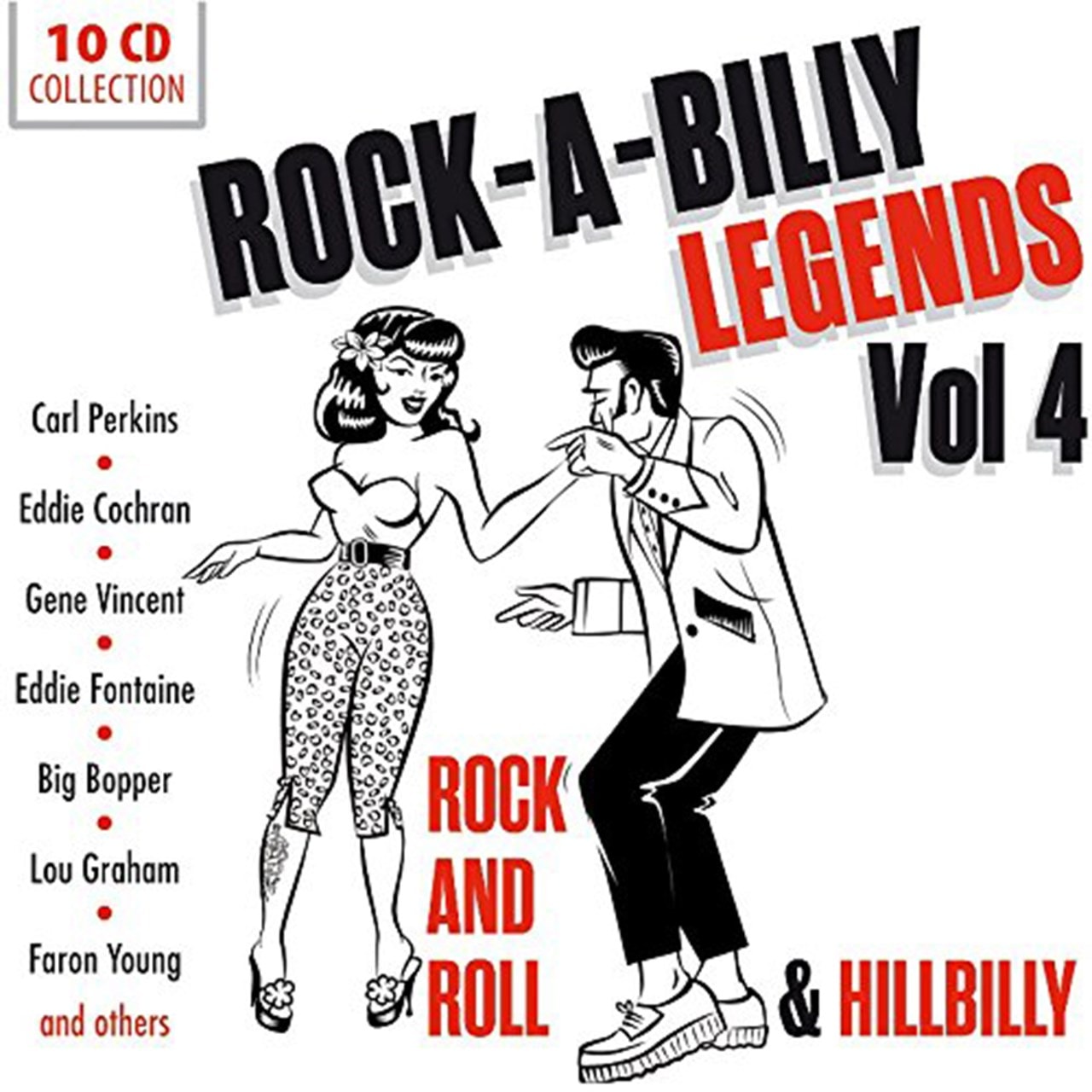 Rock-a-billy Legends - Volume 4 | CD Box Set | Free shipping over £20 ...
