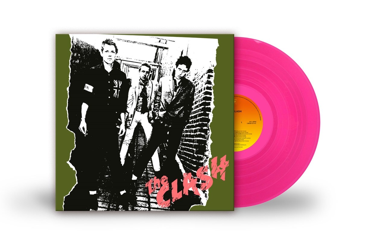 The Clash - Transparent Pink Vinyl (National Album Day 2022) | Vinyl 12 ...