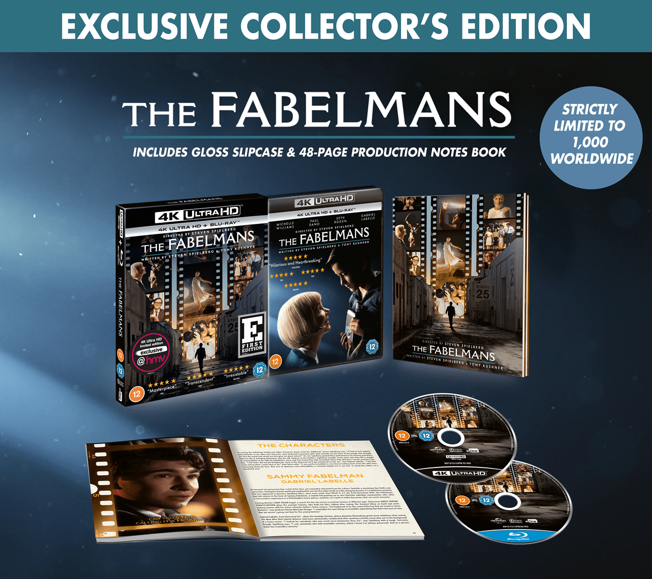 The Fabelmans (hmv Exclusive) - First Edition | 4K Ultra HD Blu-ray ...