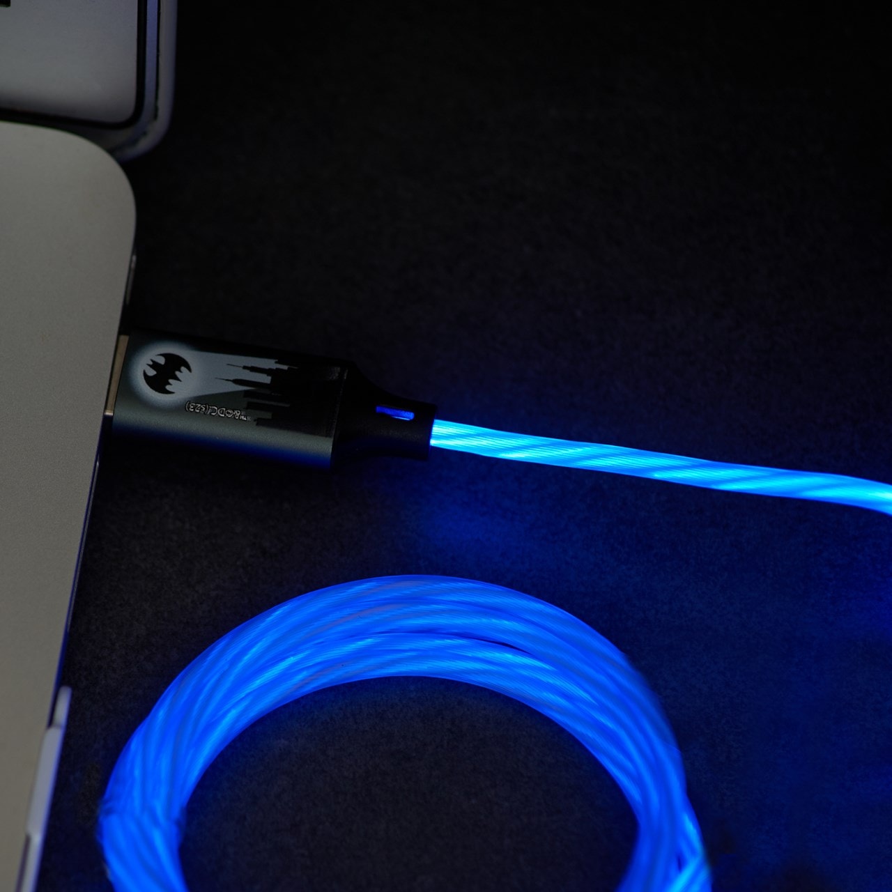 Lazerbuilt Batman Light-Up Lightning Cable | Lightning Cables | Free ...
