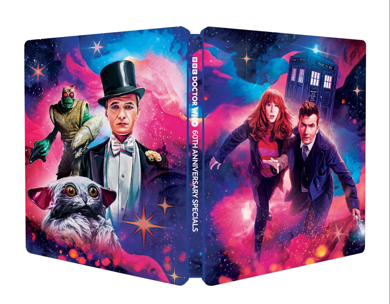 Doctor Who: 60th Anniversary Specials Limited Edition Blu-ray Steelbook ...