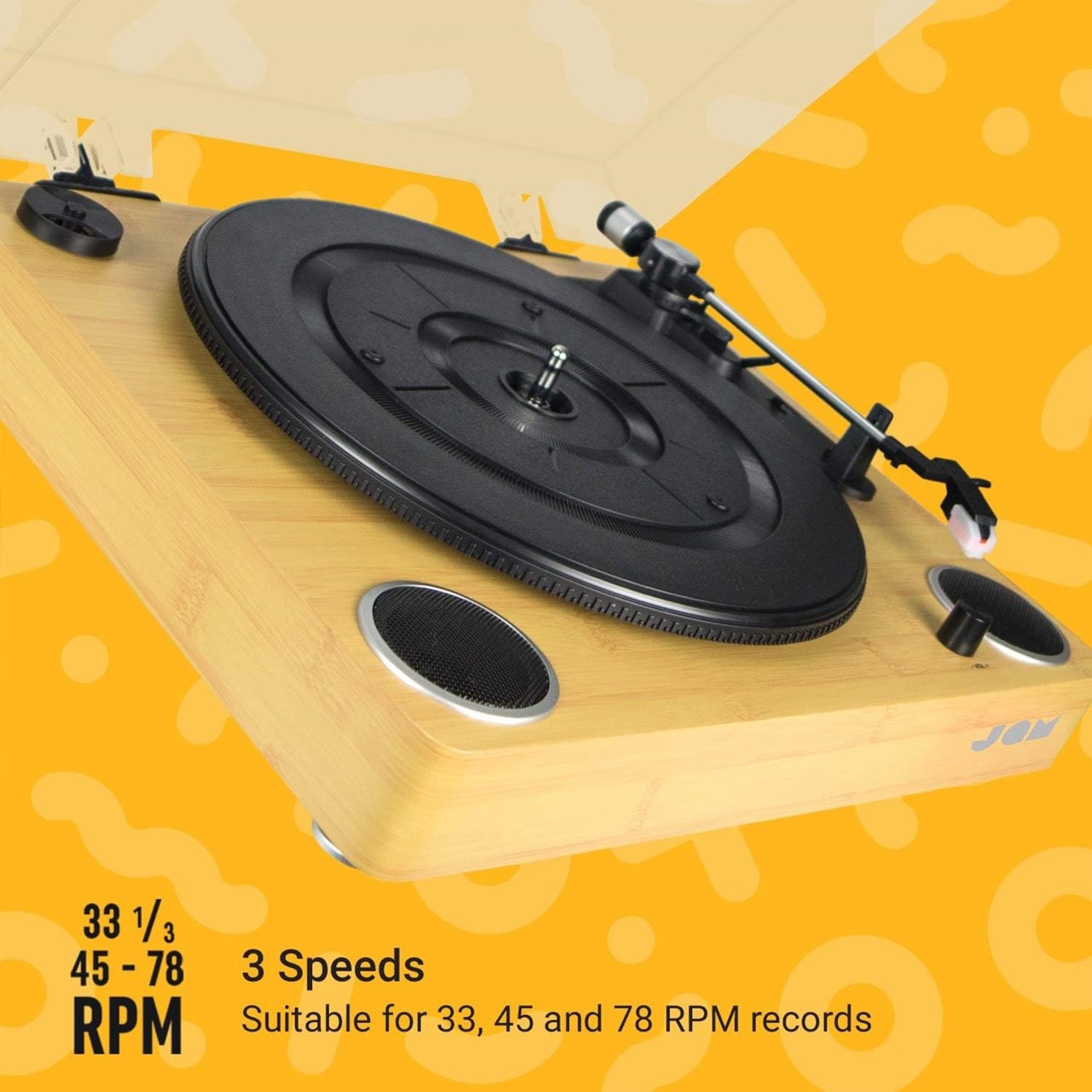 Jam Sound Turntable | Jam Vinyl All in One Record Player | HMV Store