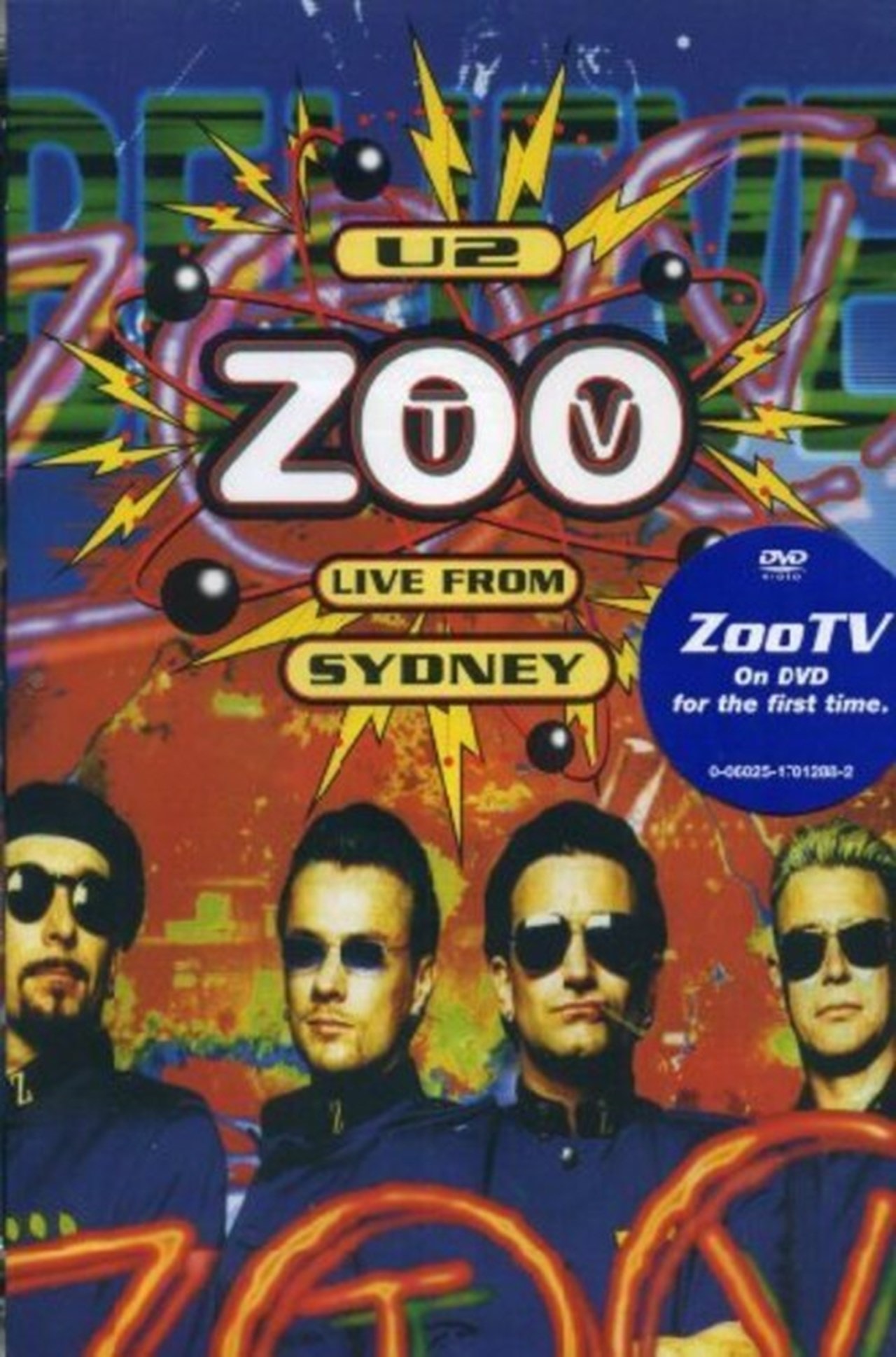 U2: Zoo TV Live from Sydney | DVD | Free shipping over £20 | HMV Store