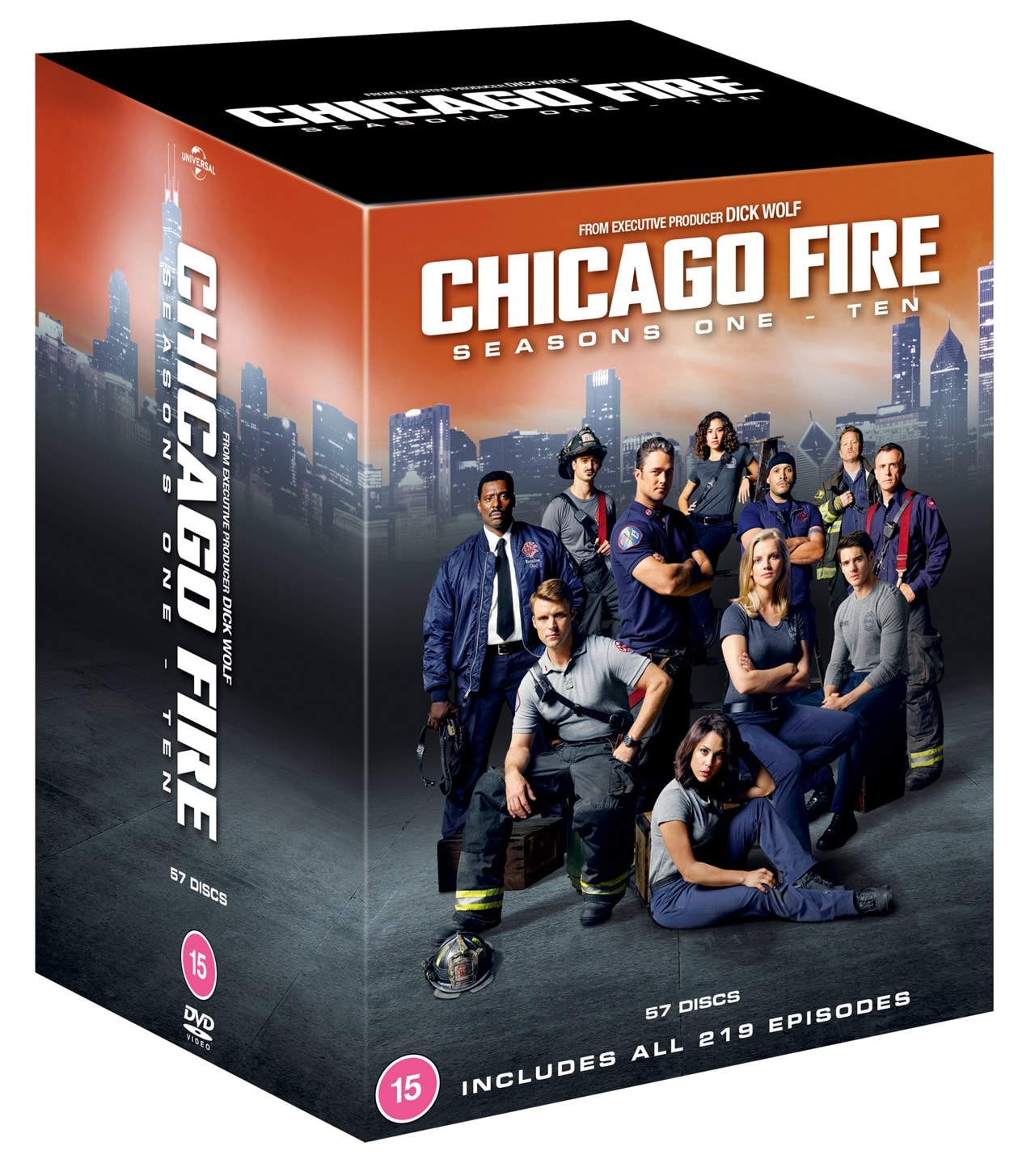 Chicago Fire: Seasons One-ten | DVD Box Set | Free shipping over £20 ...