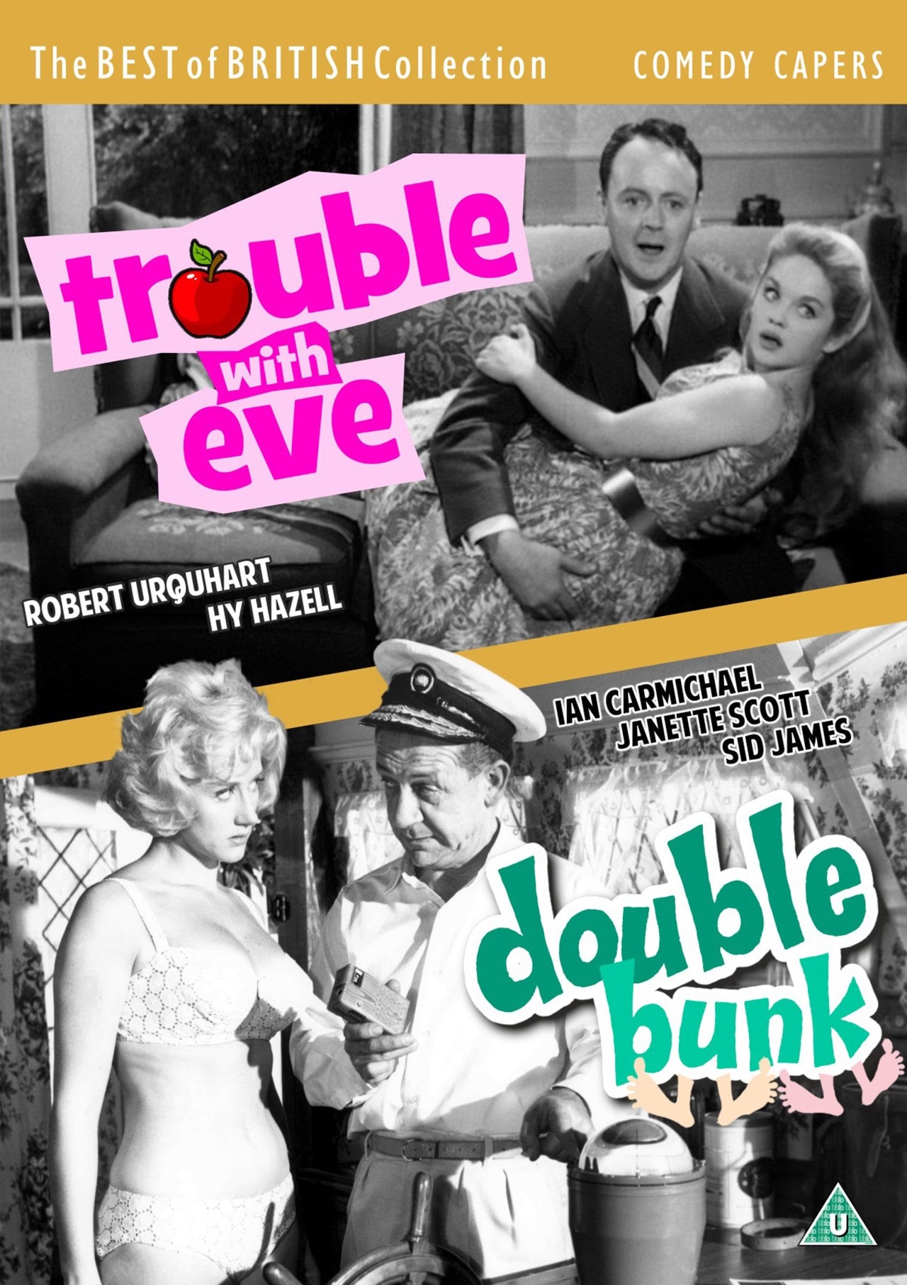 Comedy Capers: Trouble With Eve/Double Bunk | DVD | Free shipping over ...