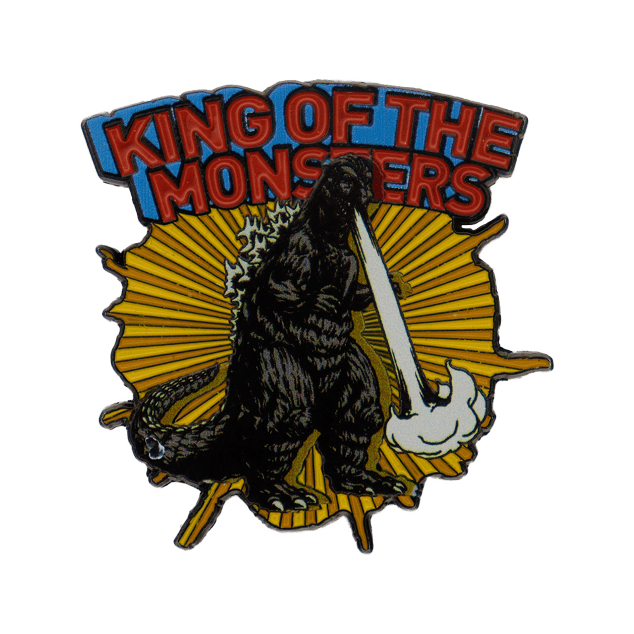 Godzilla Pin Badge | Pin Badge | Free shipping over £20 | HMV Store