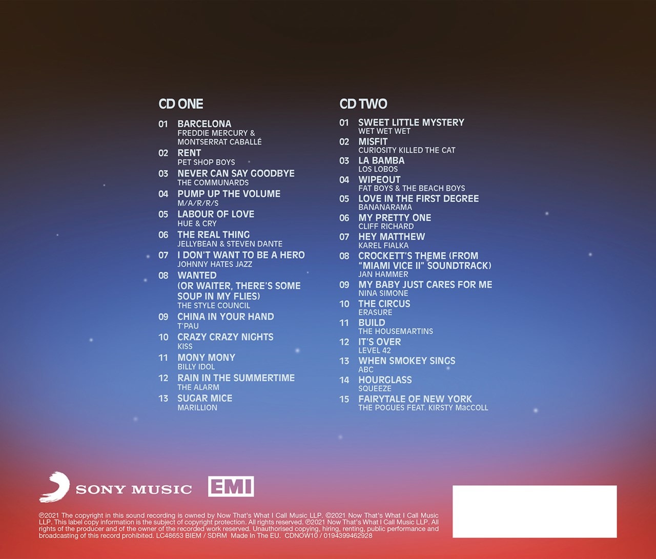 NOW That's What I Call Music! 10 | CD Album | Free shipping over £20 ...