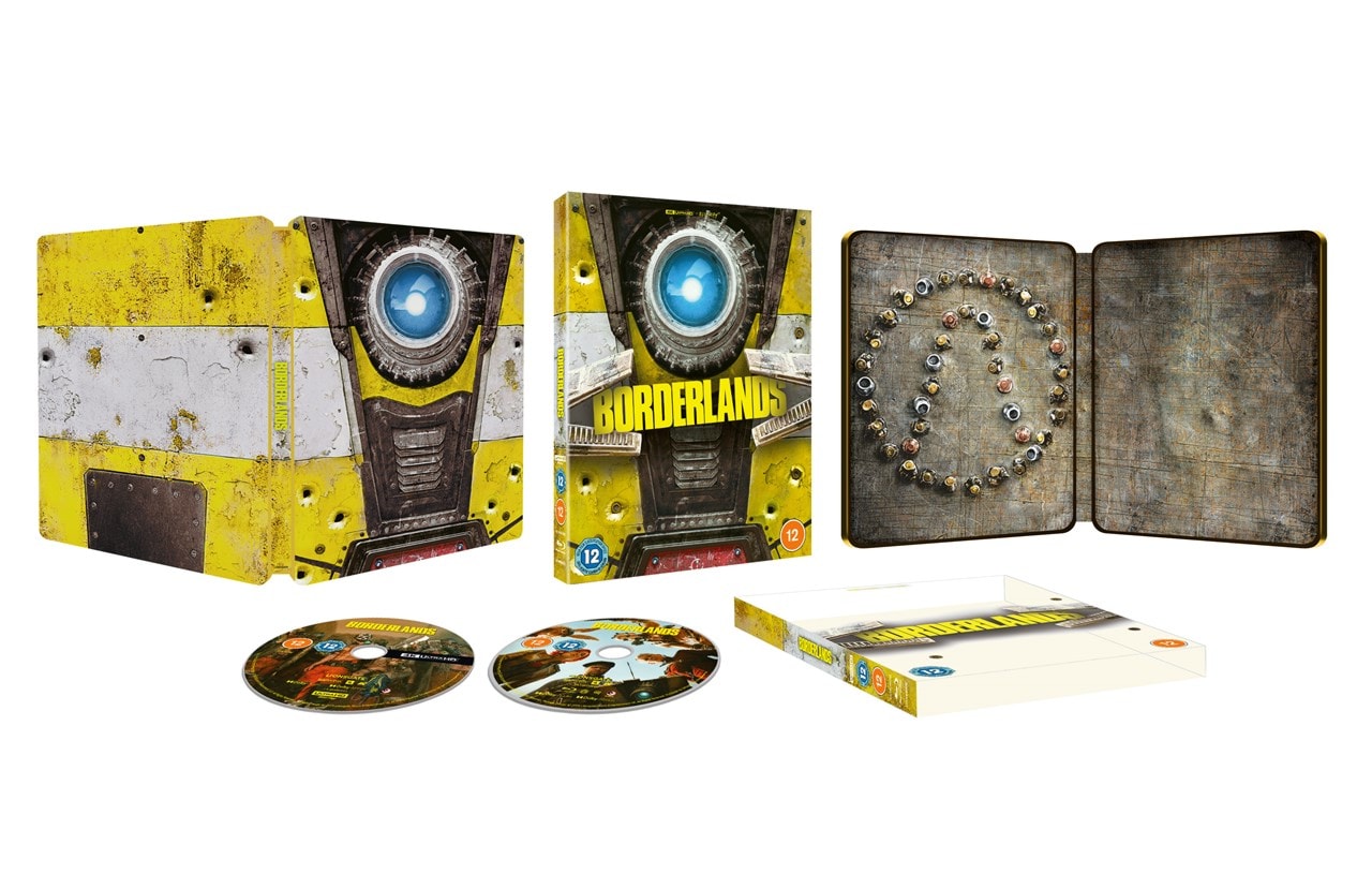 Borderlands Limited Edition 4K Ultra HD Steelbook | 4K Ultra HD Blu-ray ...