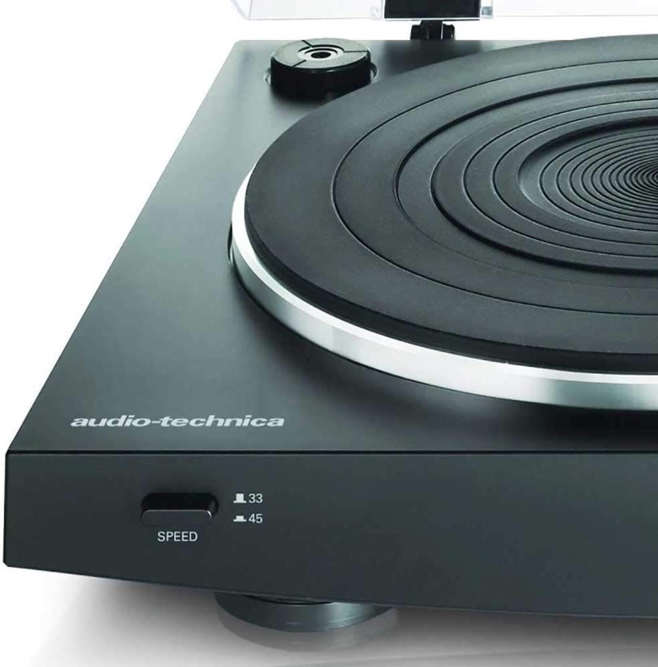Audio Technica LP3 Turntable | AT-LP3 Black Vinyl Record Player | HMV Store