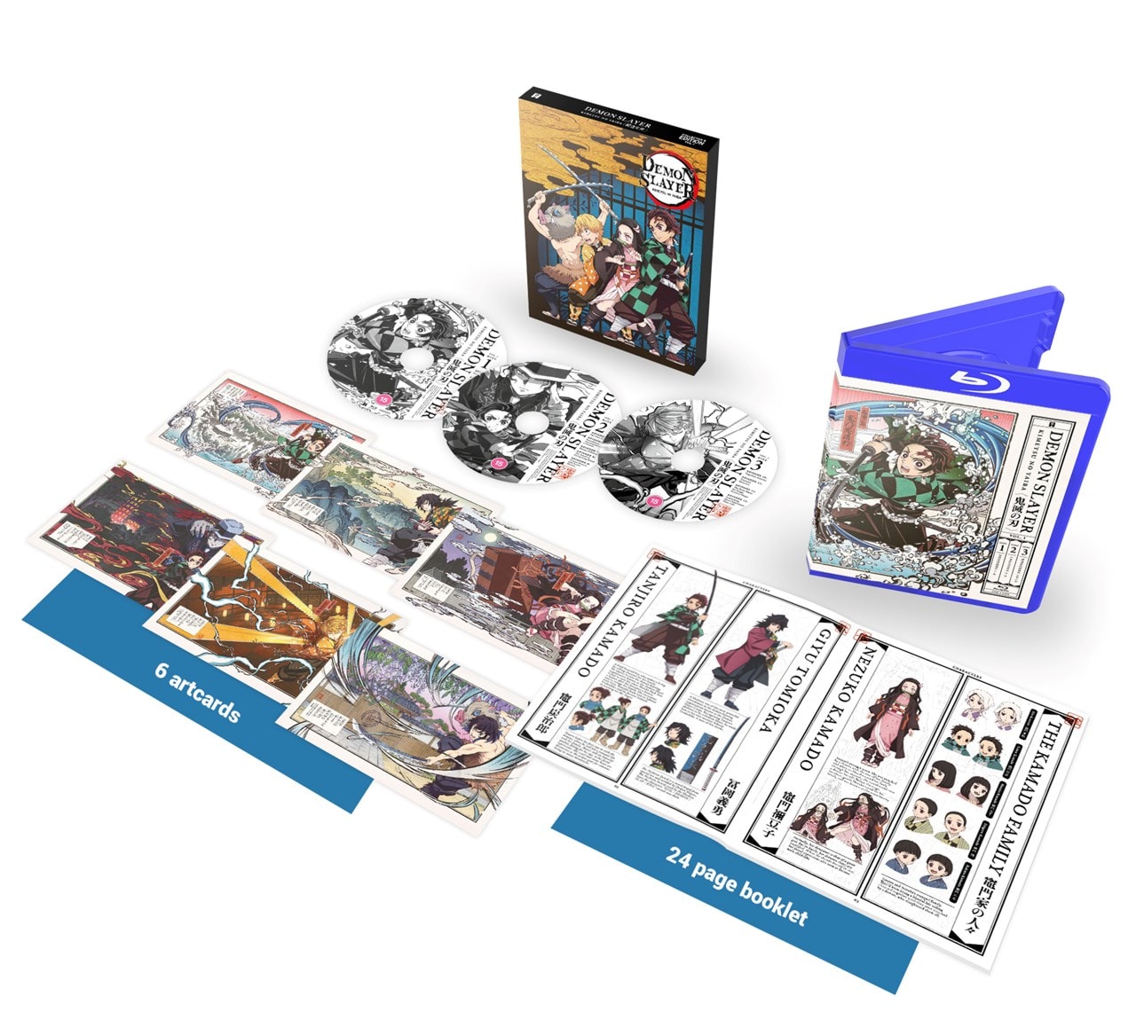 Demon Slayer: Kimetsu No Yaiba - Part 1 | Blu-ray Box Set | Free ...