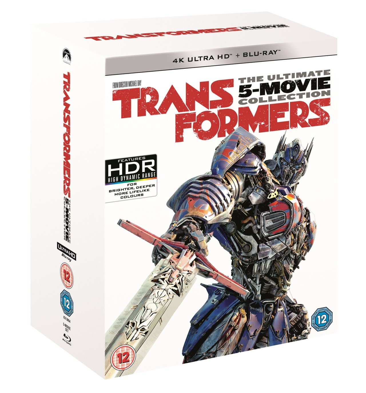 Transformers: 5-movie Collection | 4K Ultra HD Blu-ray | Free shipping ...