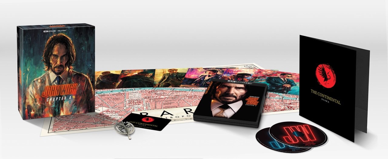 John Wick Chapter 4 Limited Collectors Edition 4k Ultra Hd Blu Ray