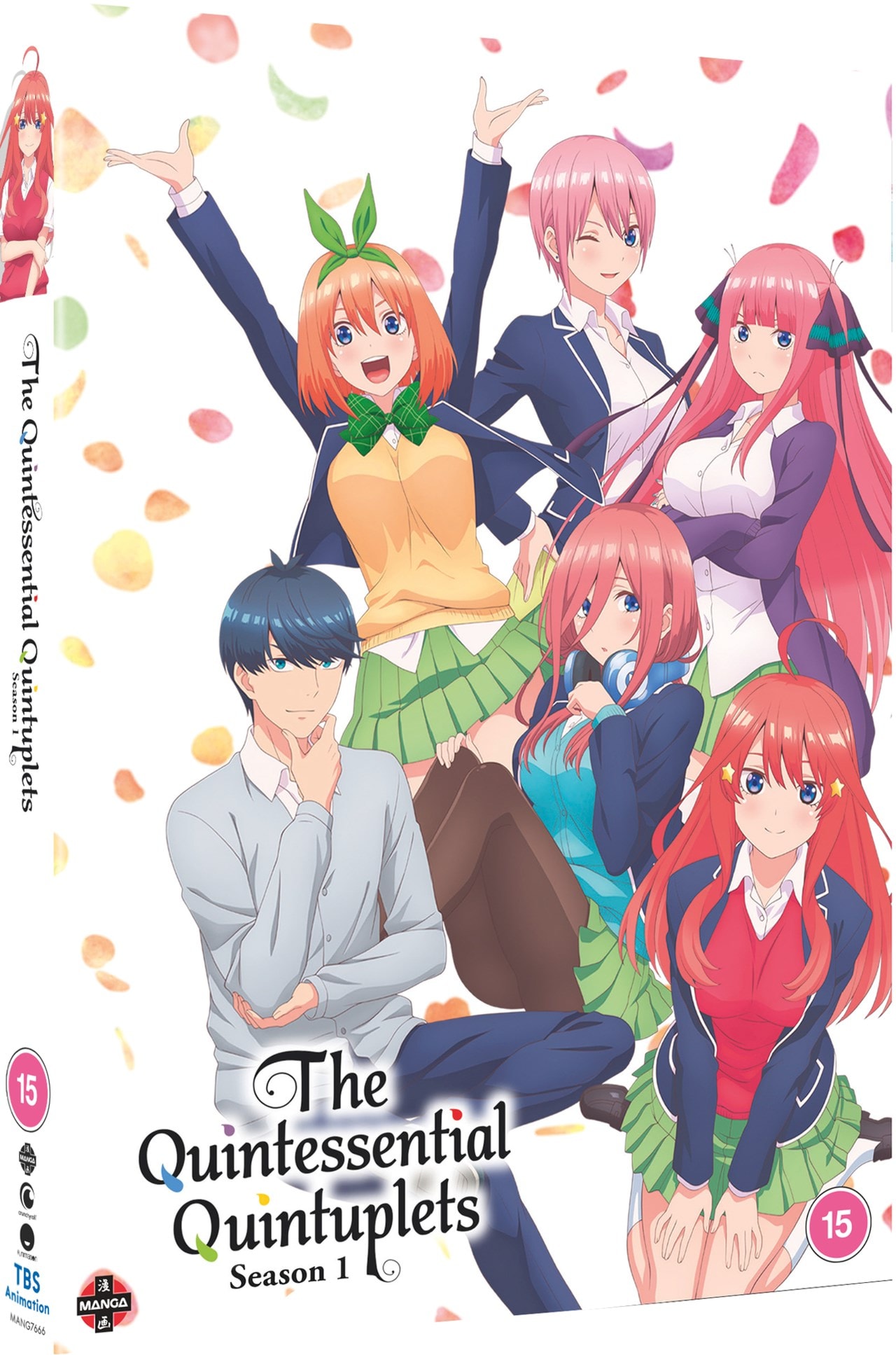 The Quintessential Quintuplets: Season 1 | DVD | Free shipping over £20 ...