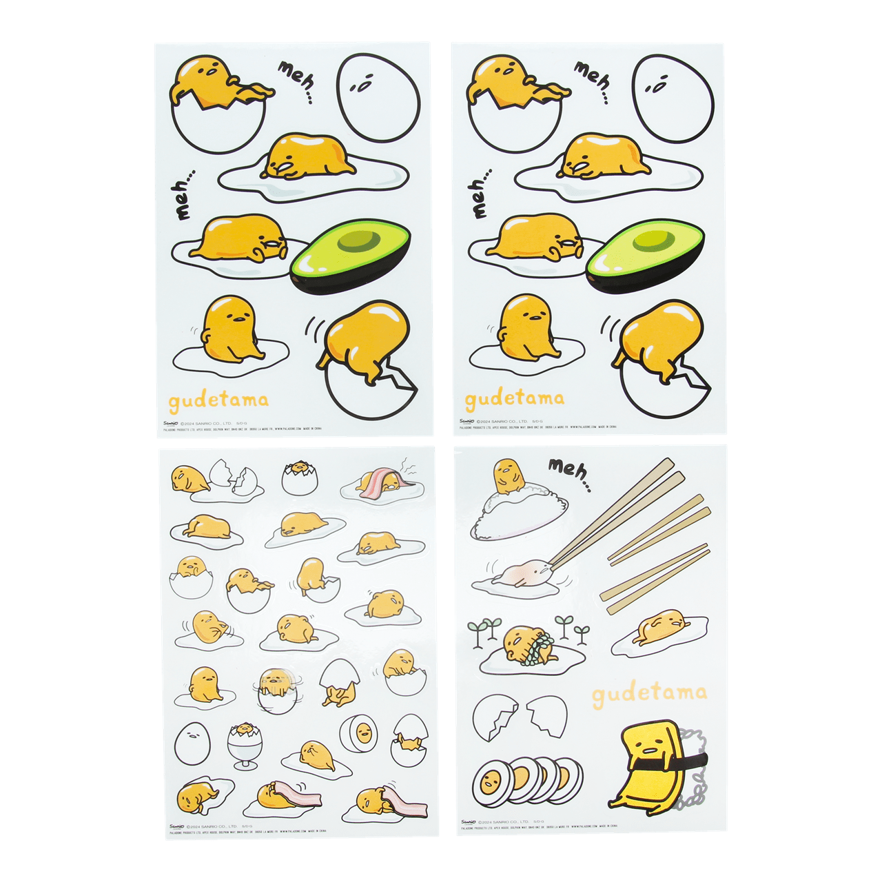 Gudetama Gadget Decals | Gadget Decals | Free shipping over £20 | HMV Store