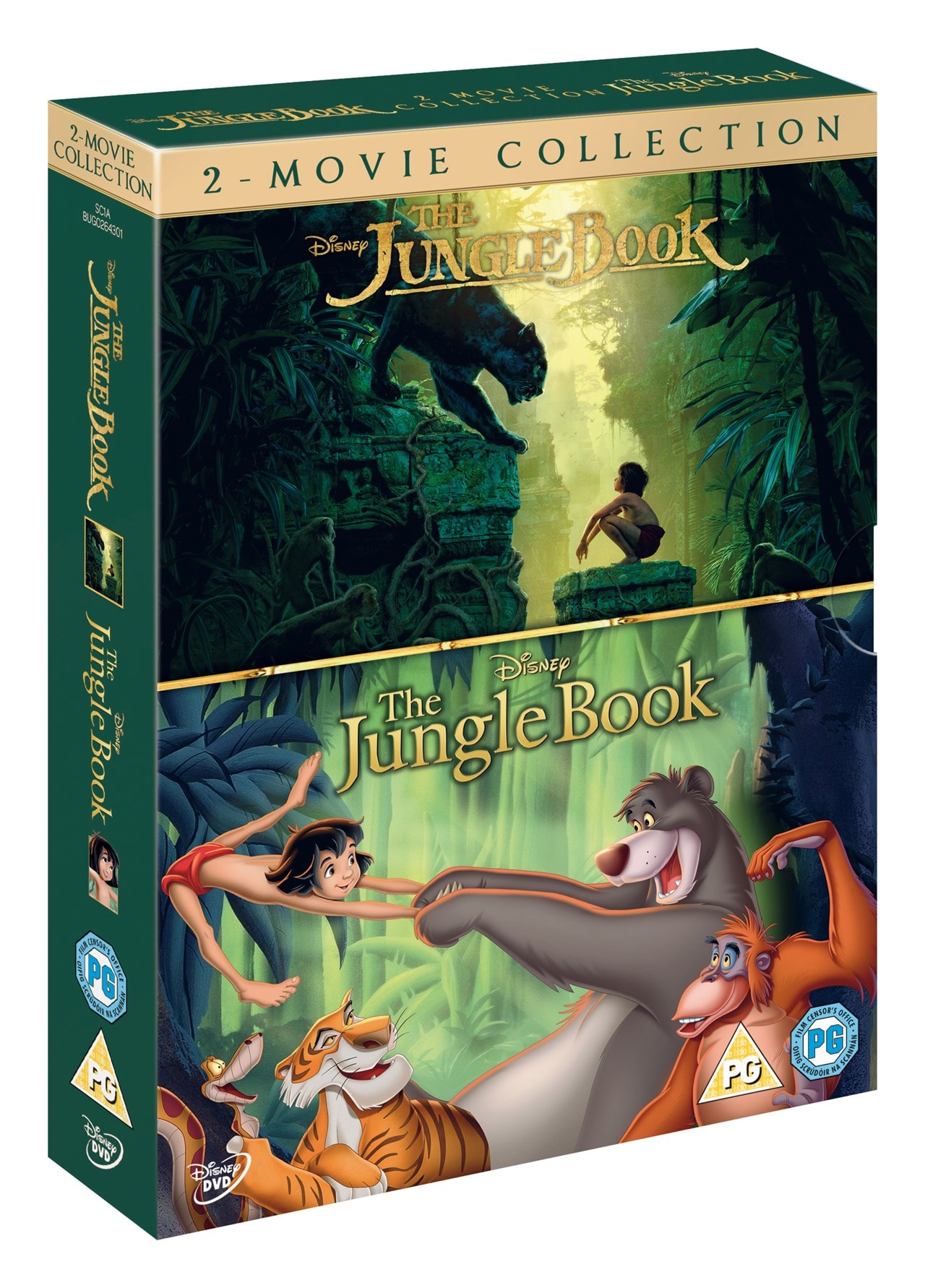 The Jungle Book: 2-movie Collection | DVD | Free shipping over £20 ...