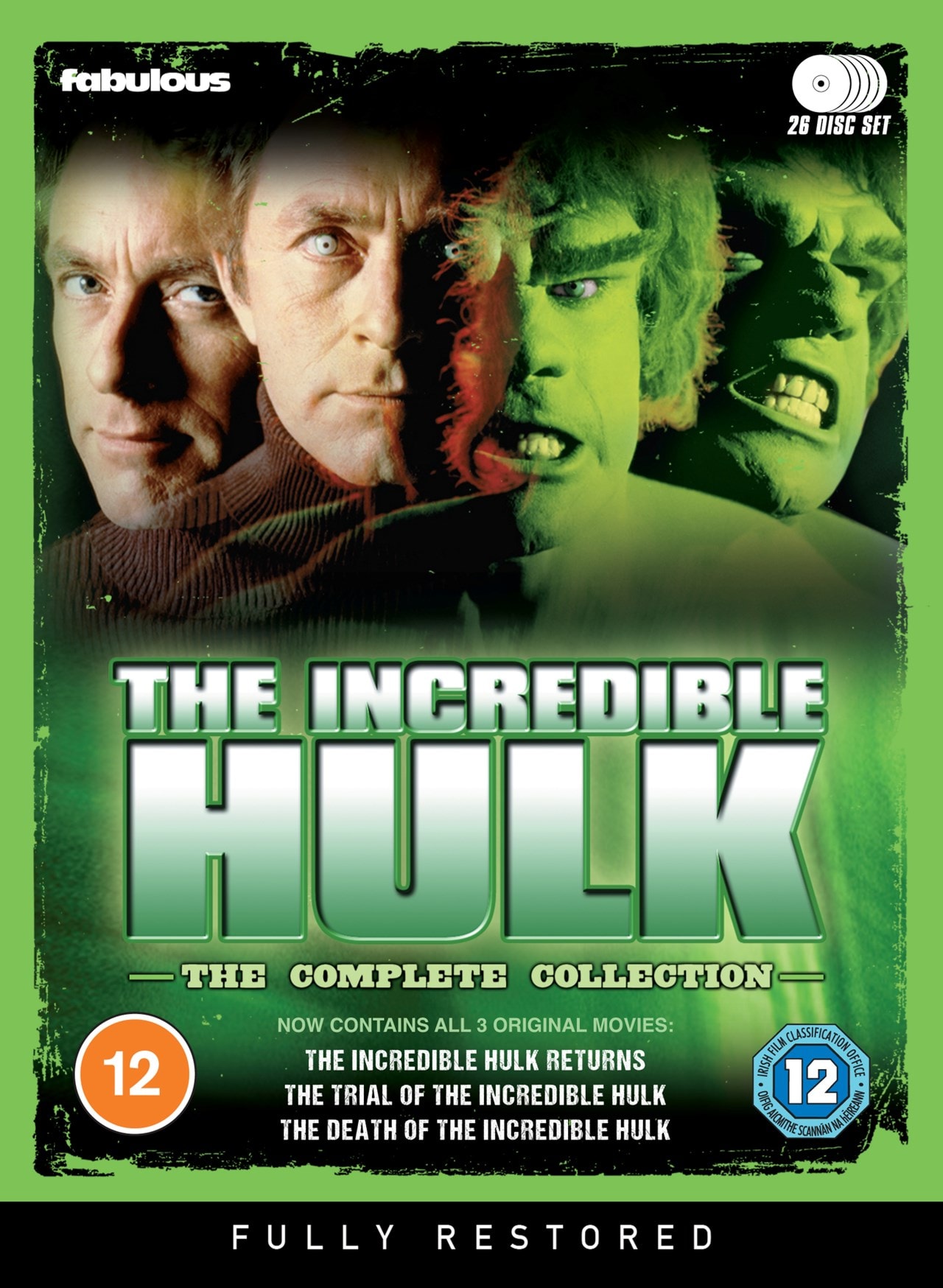 The Incredible Hulk: The Complete Collection | DVD Box Set | Free ...