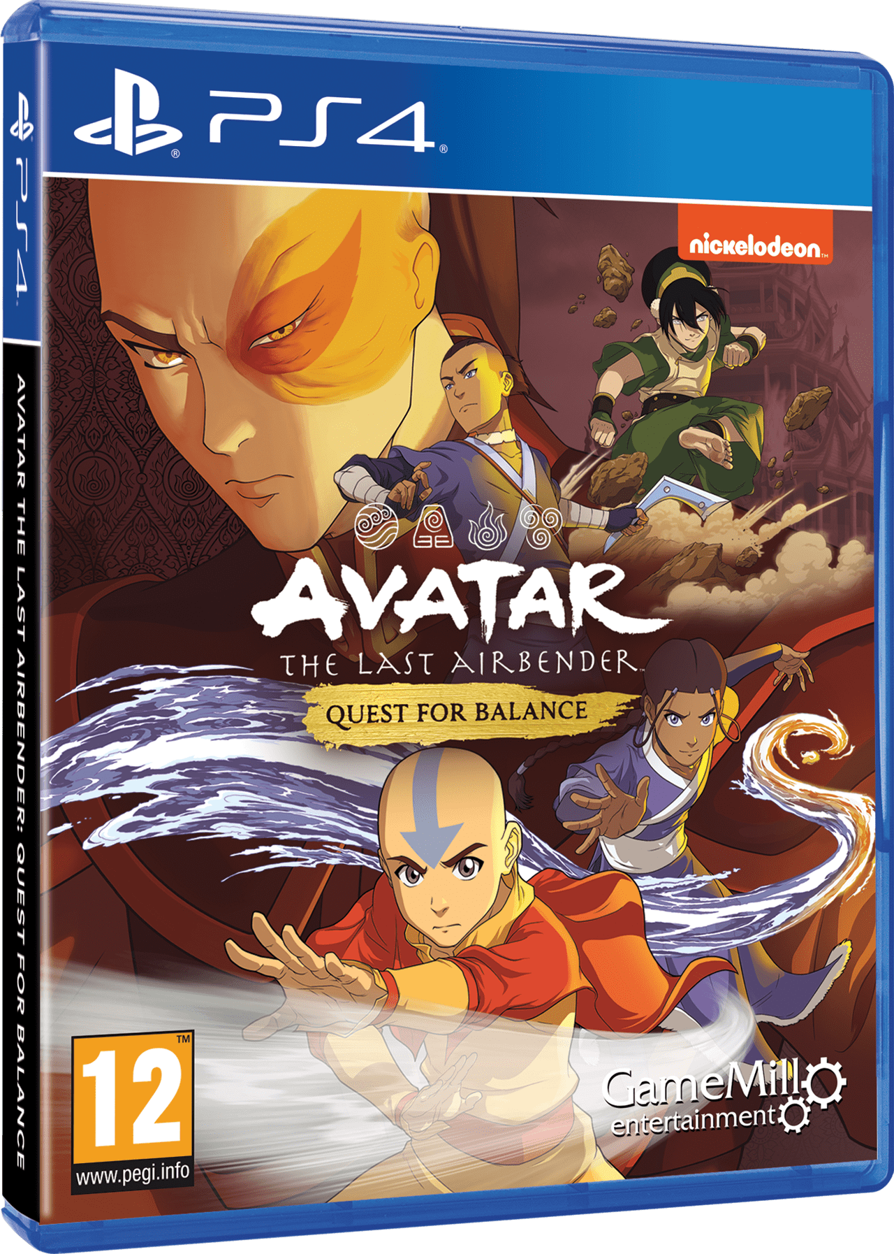 Avatar The Last Airbender: Quest for Balance (PS4) | PlayStation 4 Game ...