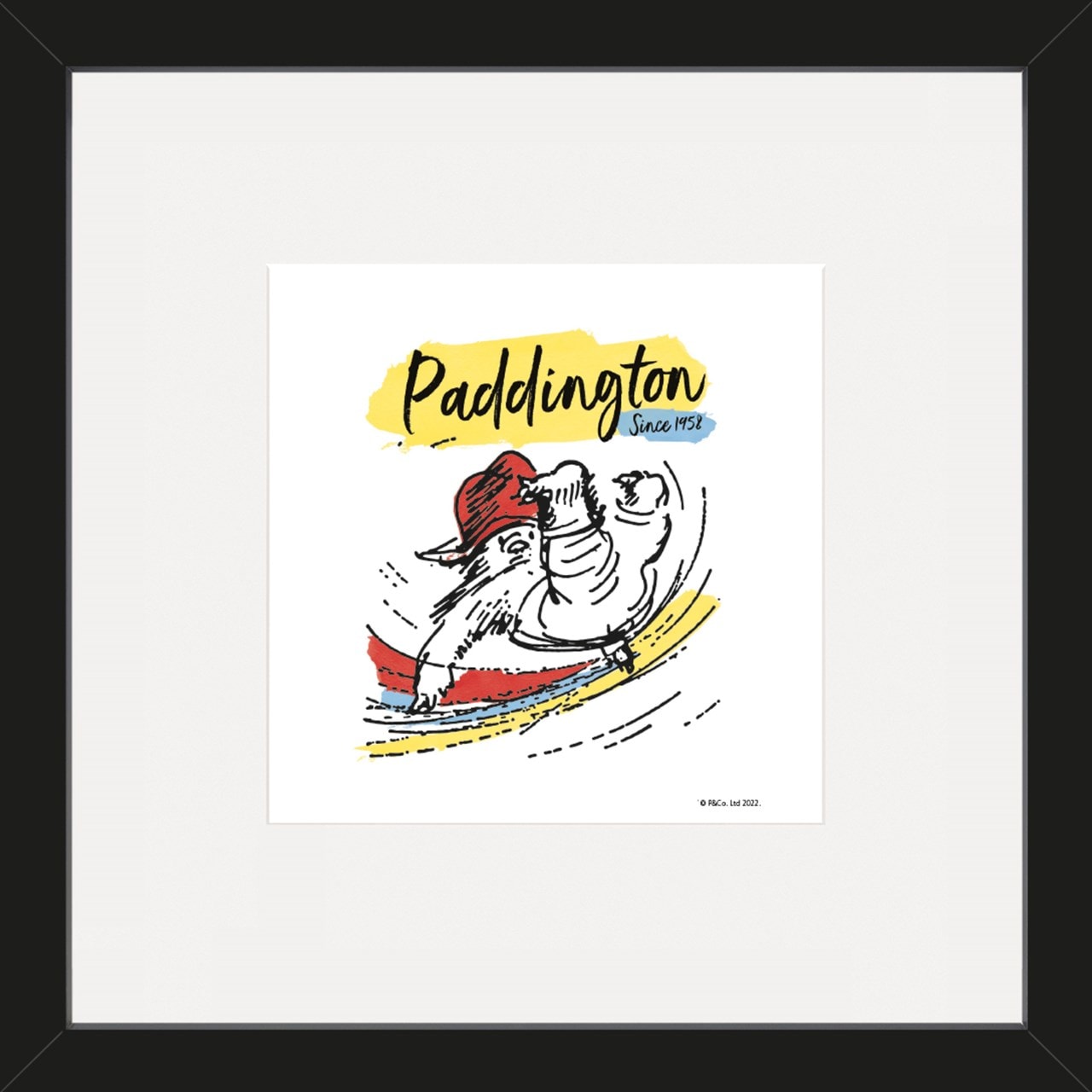 Paddington Bear Since 1958 Framed Art Print | HMV Store