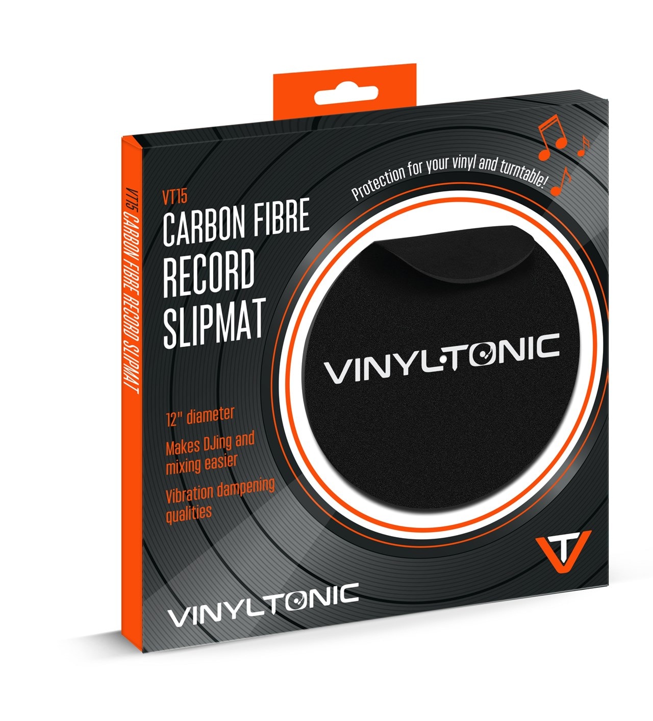 Vinyl Tonic Carbon Fibre Record Slipmat | Vinyl Accessories | Free ...