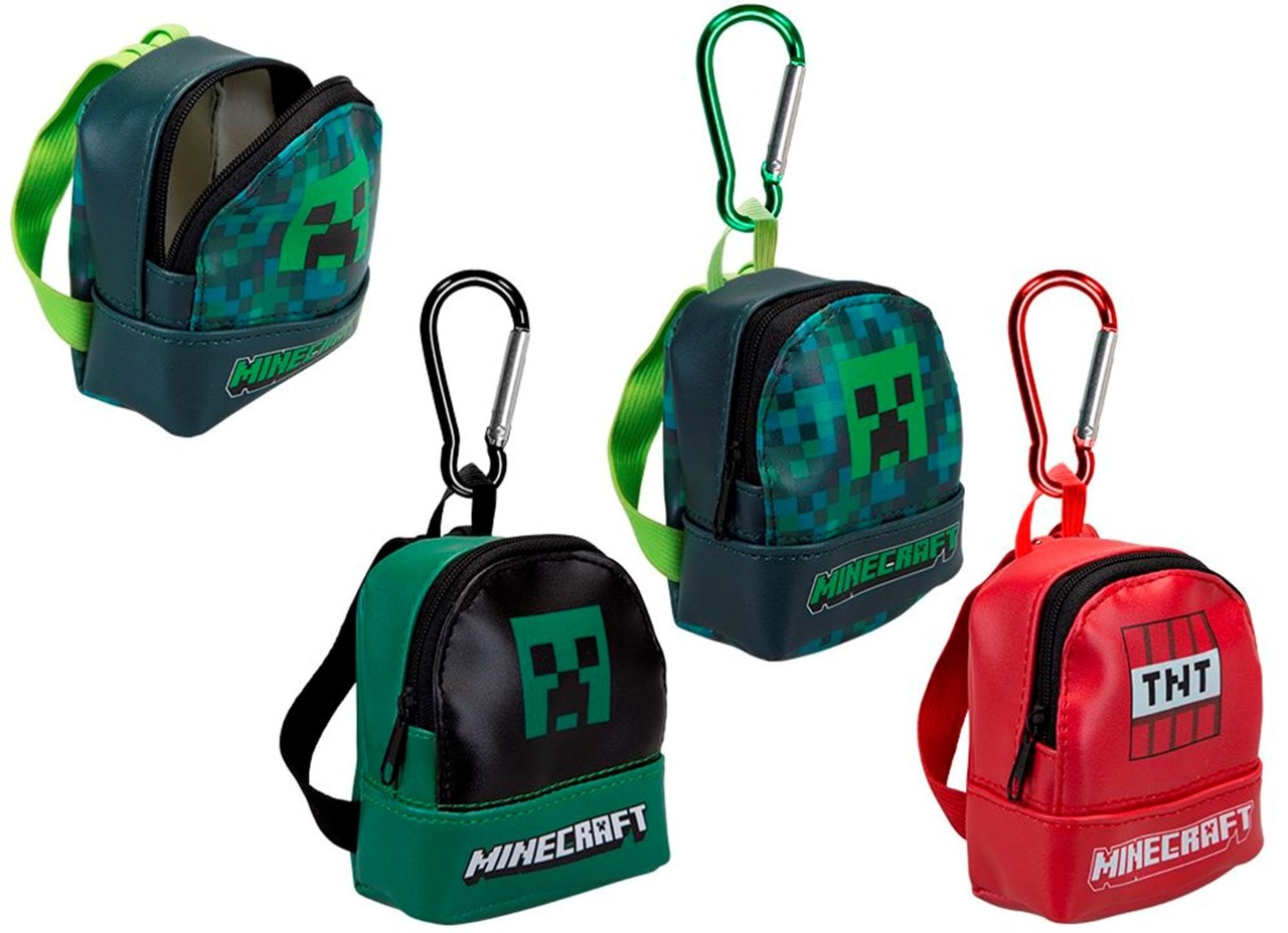 Minecraft Mini Backpack Bag Clip | Pop Culture Accessories | Free ...