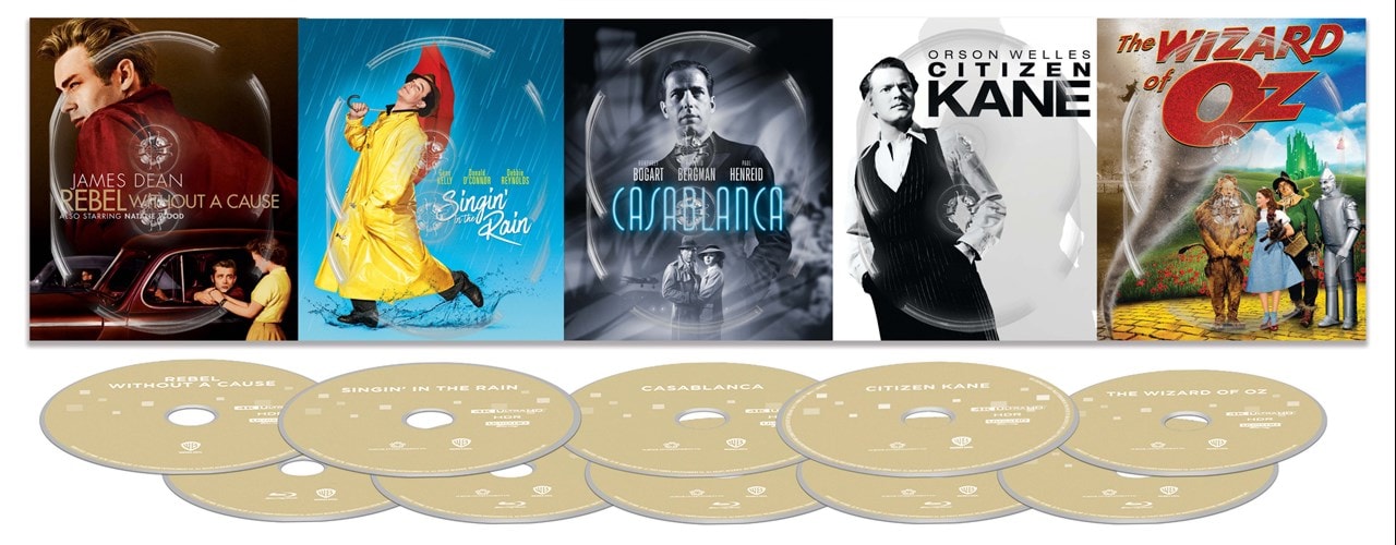 100 Years of Warner Bros. - Classic Hollywood 5-film Collection | 4K ...