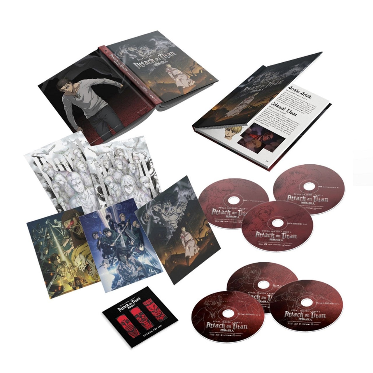 Attack On Titan: The Final Season - Part 1 Limited Edition | Blu-ray ...