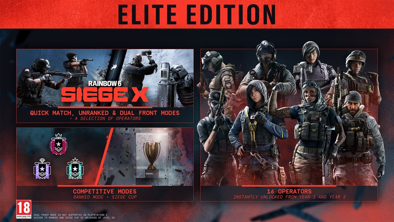 Rainbow Six Siege X - Elite Edition (PS5) | HMV Store
