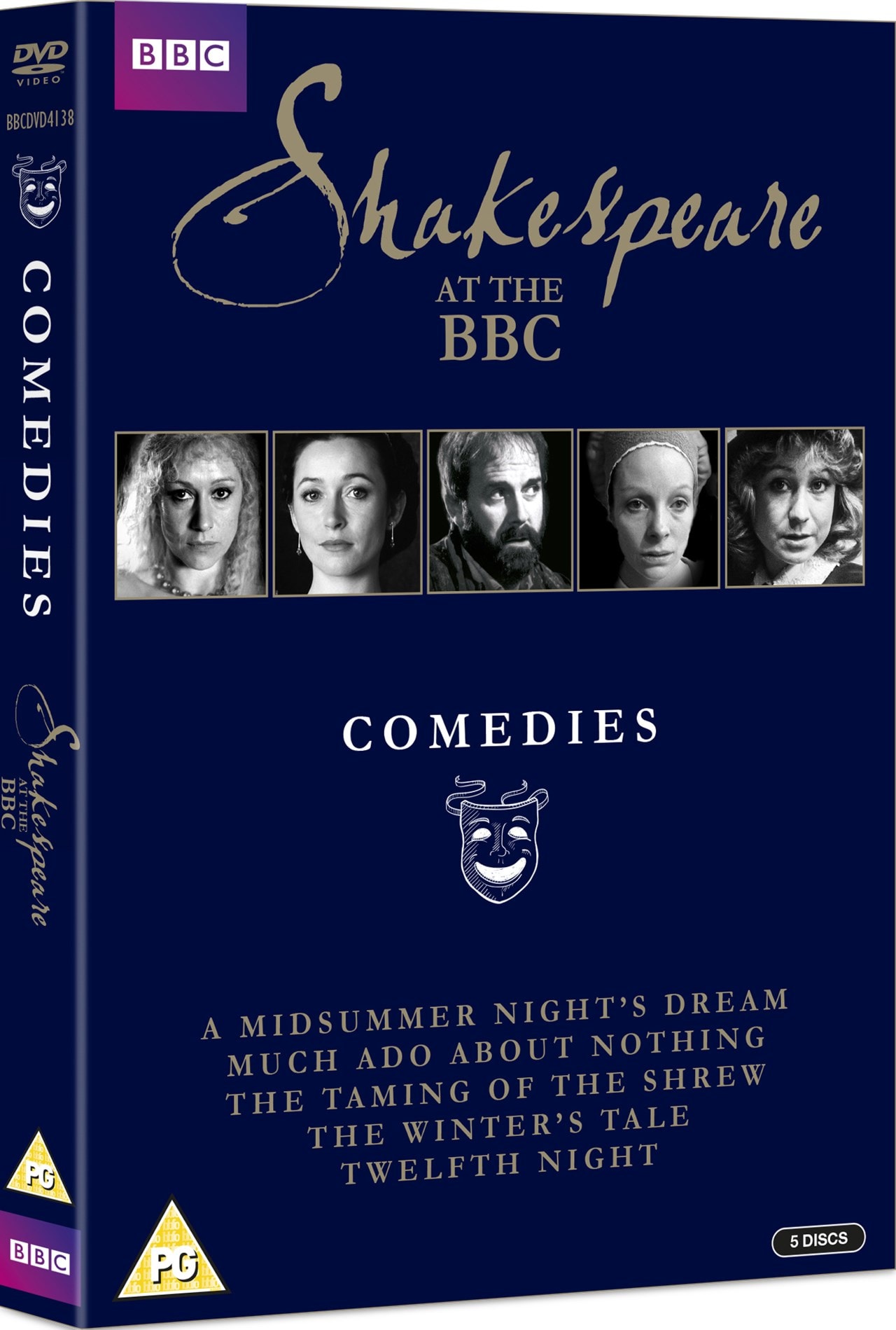 Shakespeare at the BBC: Comedies | DVD Box Set | Free shipping over £20 ...