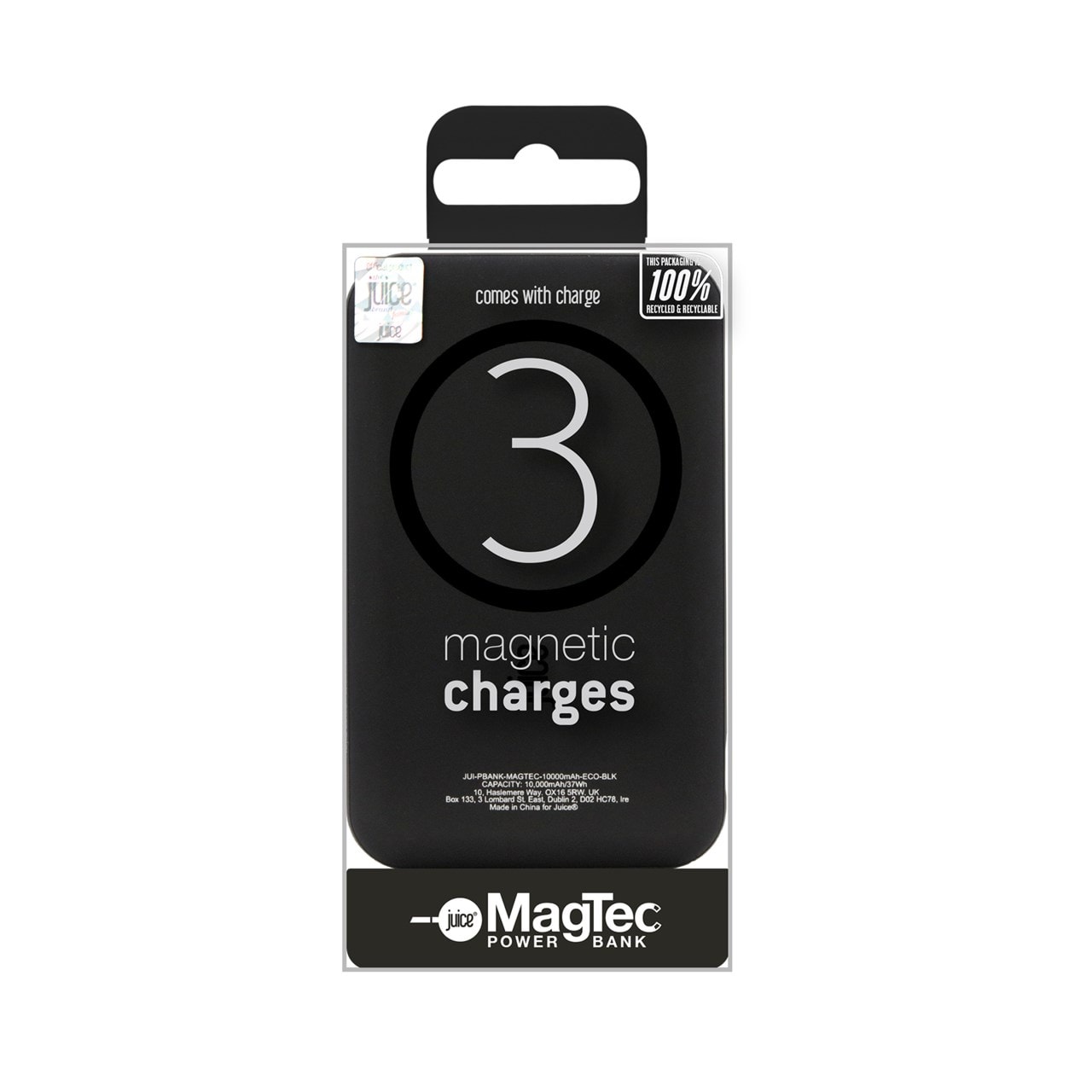 Juice Black 3 Charge Magtec 10000mAh Power Bank | Technology ...