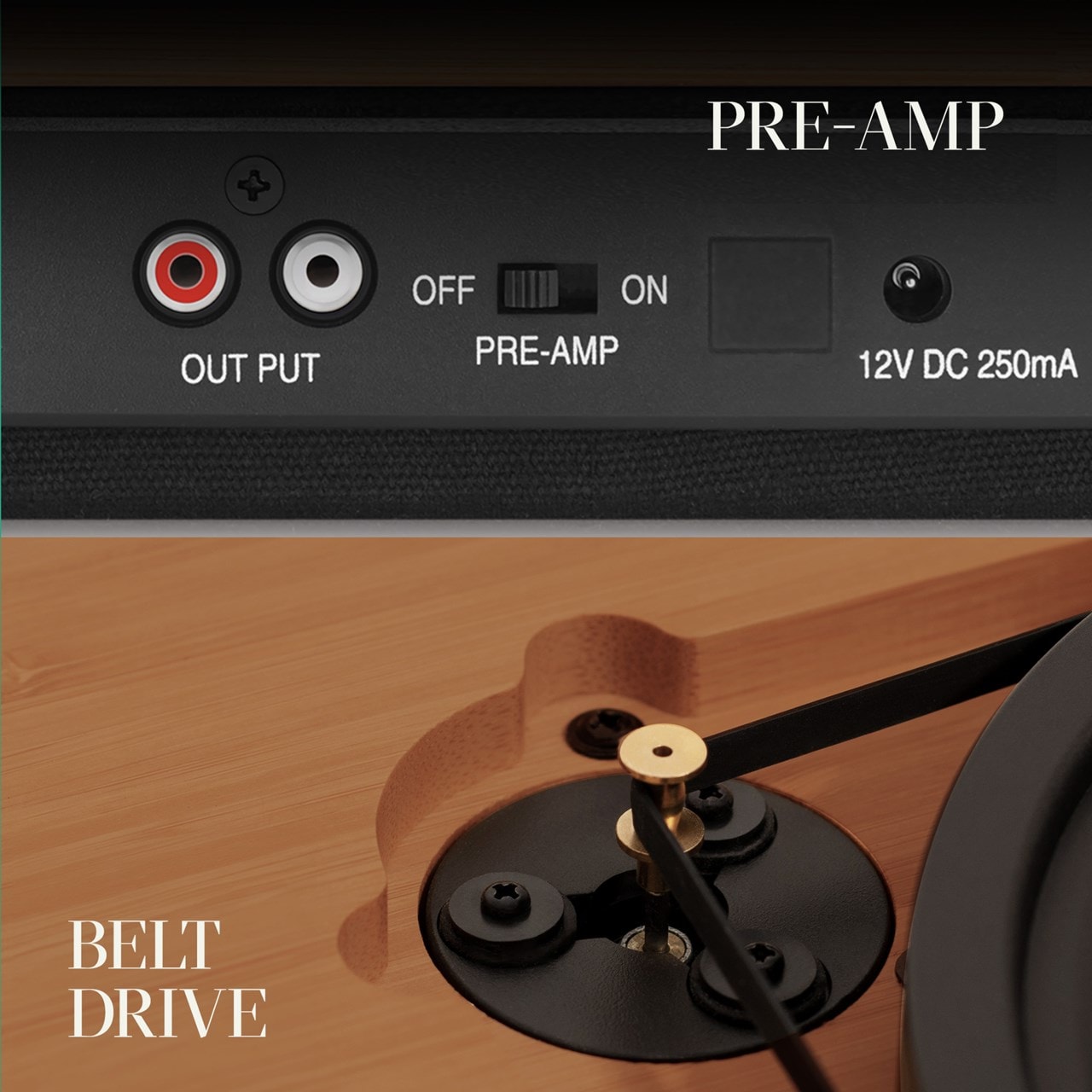 House Of Marley Simmer Down Wireless Bluetooth Turntable (hmv exclusive ...