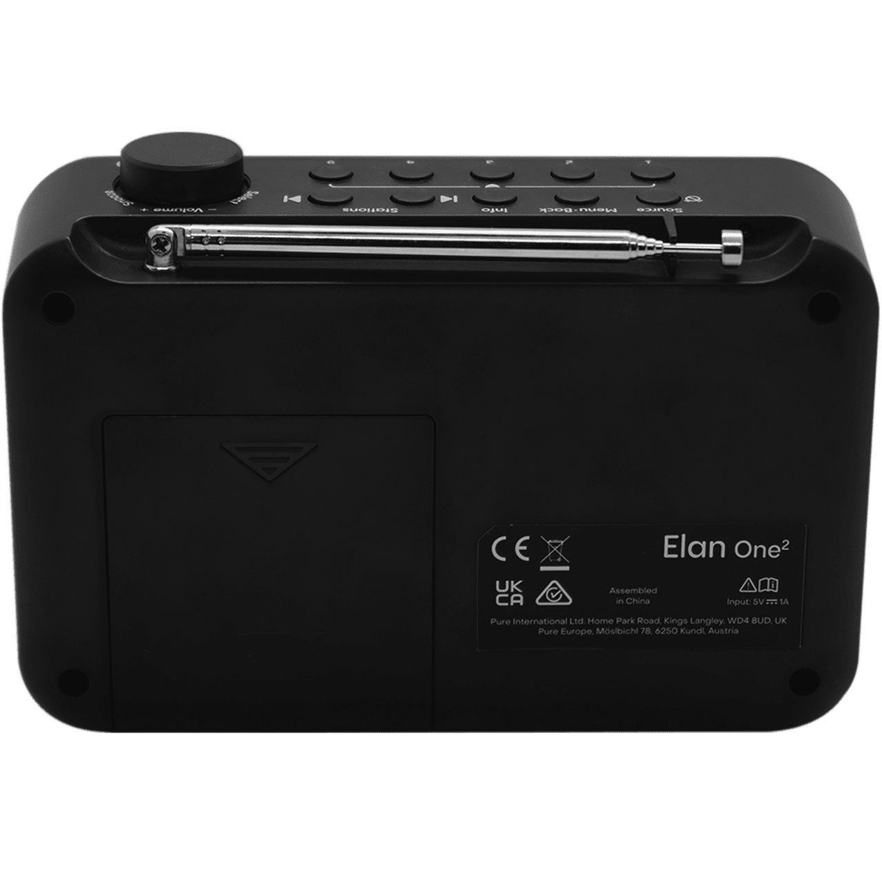 Pure Elan One2 Charcoal DAB+/FM Portable Radio | Radios | Free shipping ...