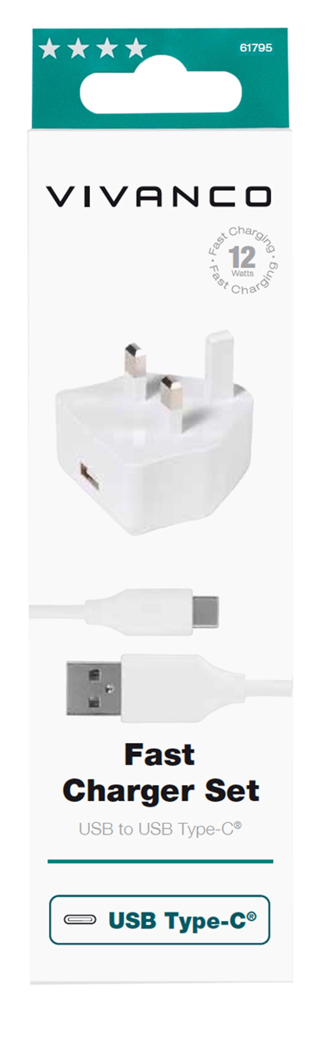 Vivanco USB-C Charger 1.2m | Accessories | Free shipping over £20 | HMV ...
