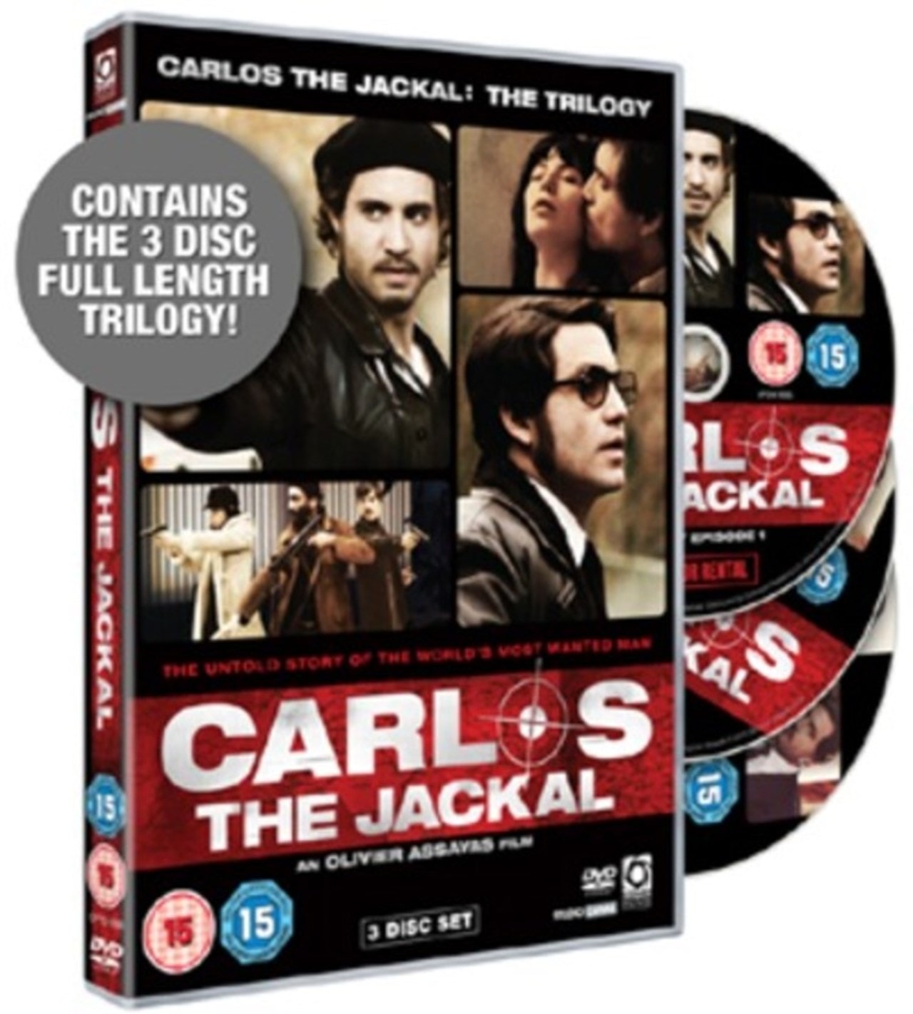 Carlos the Jackal: The Trilogy | DVD Box Set | Free shipping over £20 ...