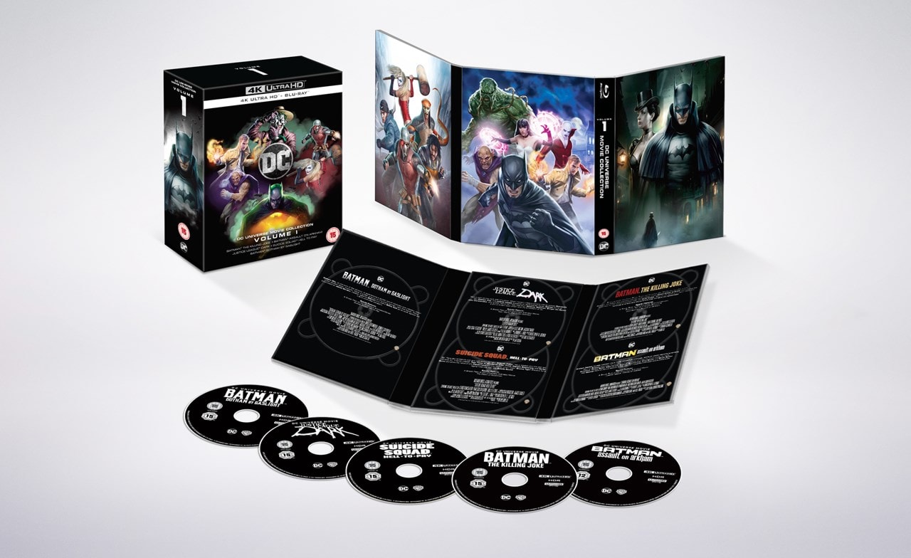 DC Animated Film Collection: Volume 1 | HMV Store
