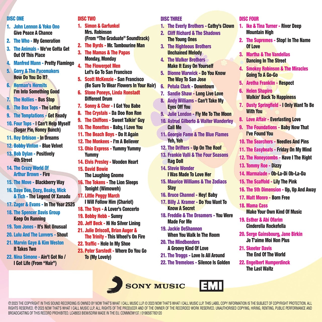 NOW That's What I Call 60s Pop | HMV Store