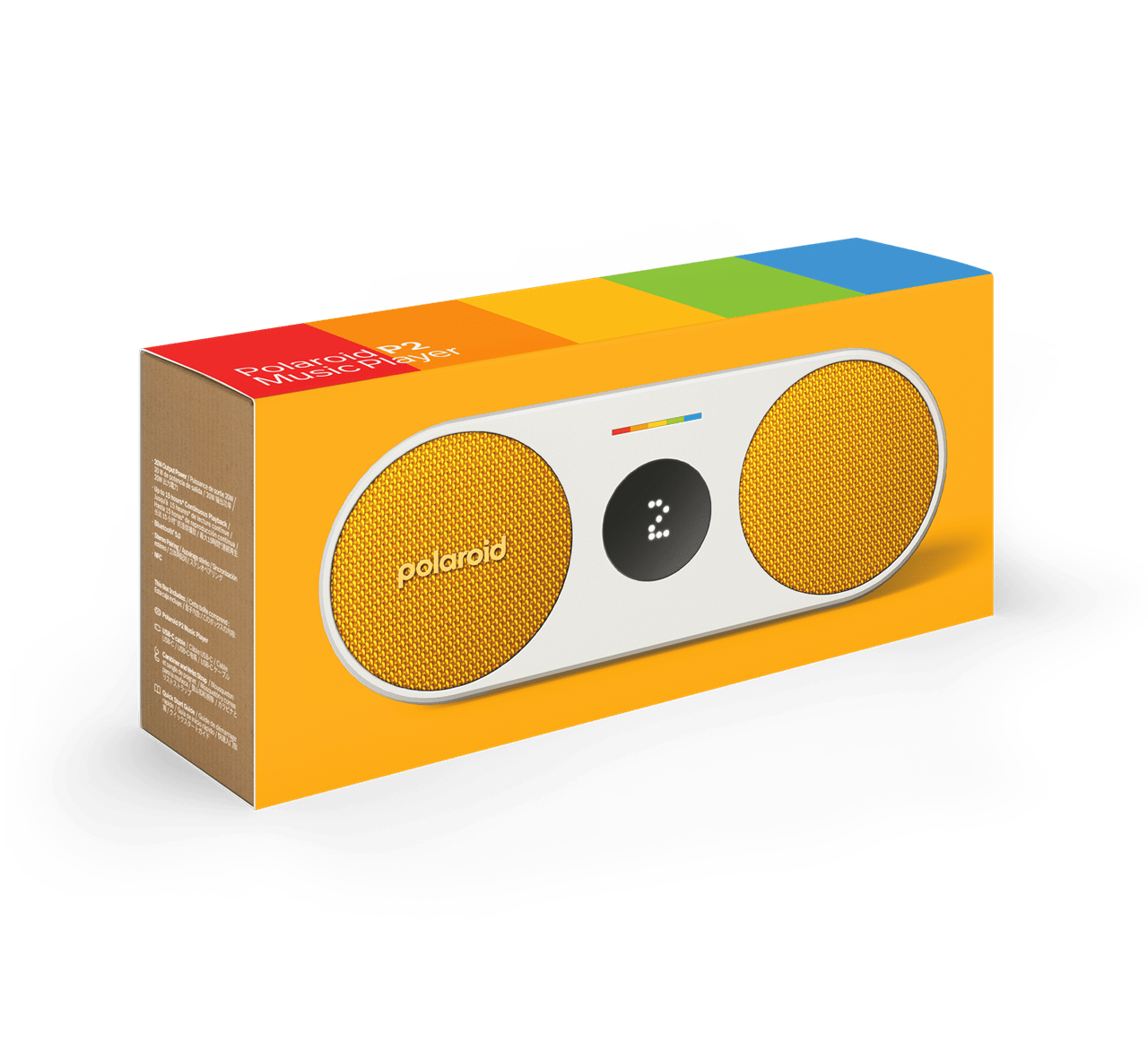 Polaroid Player 2 Yellow Bluetooth Speaker | Bluetooth Speakers | Free ...